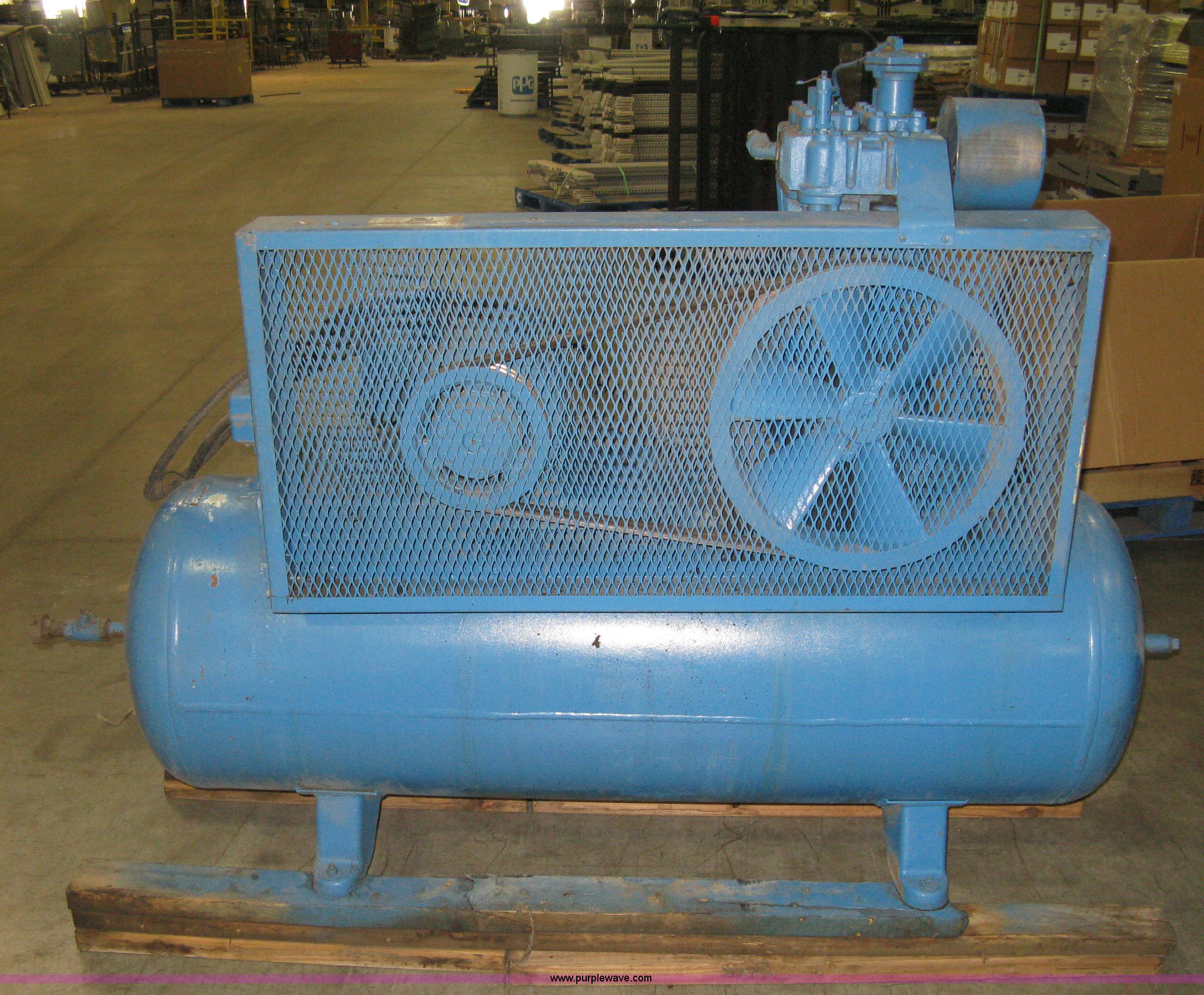 Brunner commercial air compressor in Park City, KS | Item R9628 sold ...