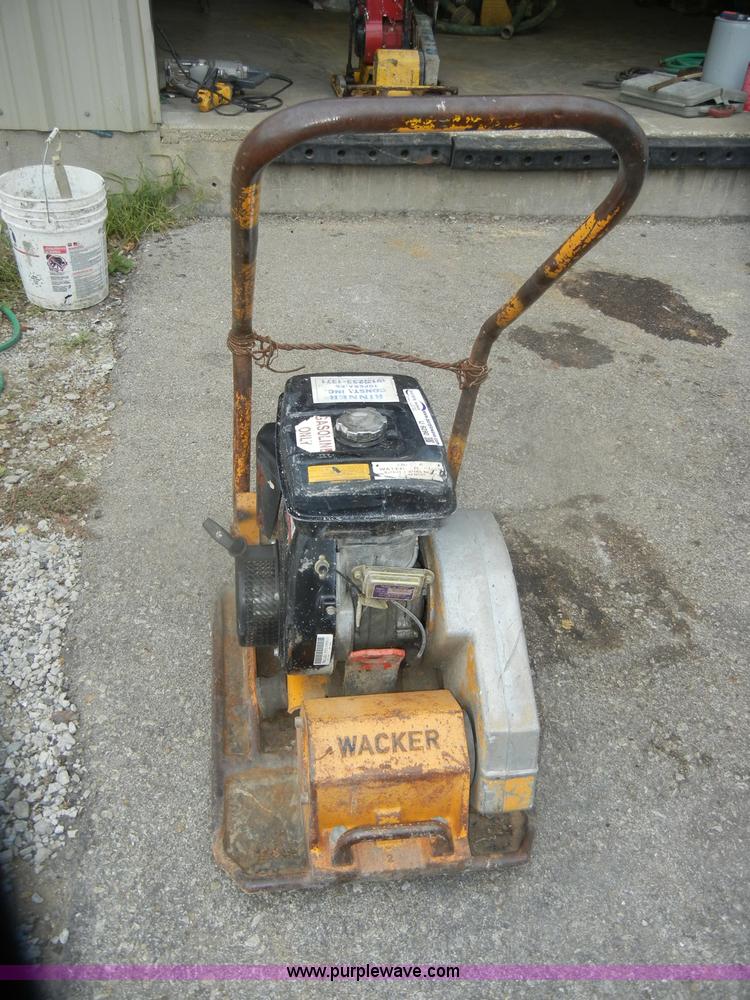 Wacker BPS2550 concrete plate packer in Topeka, KS | Item U9290 sold ...