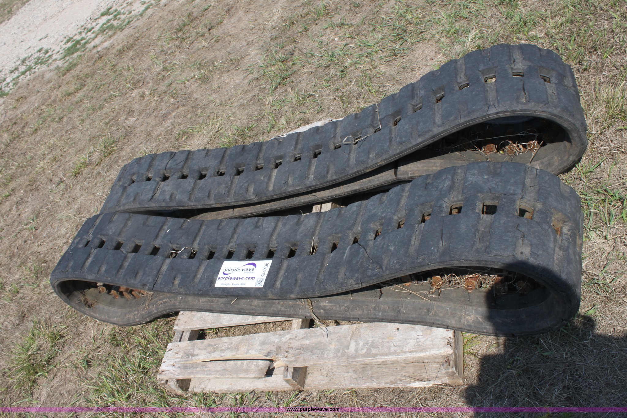 Bobcat C pattern skid steer tracks in Emporia, KS | Item G4700 sold ...