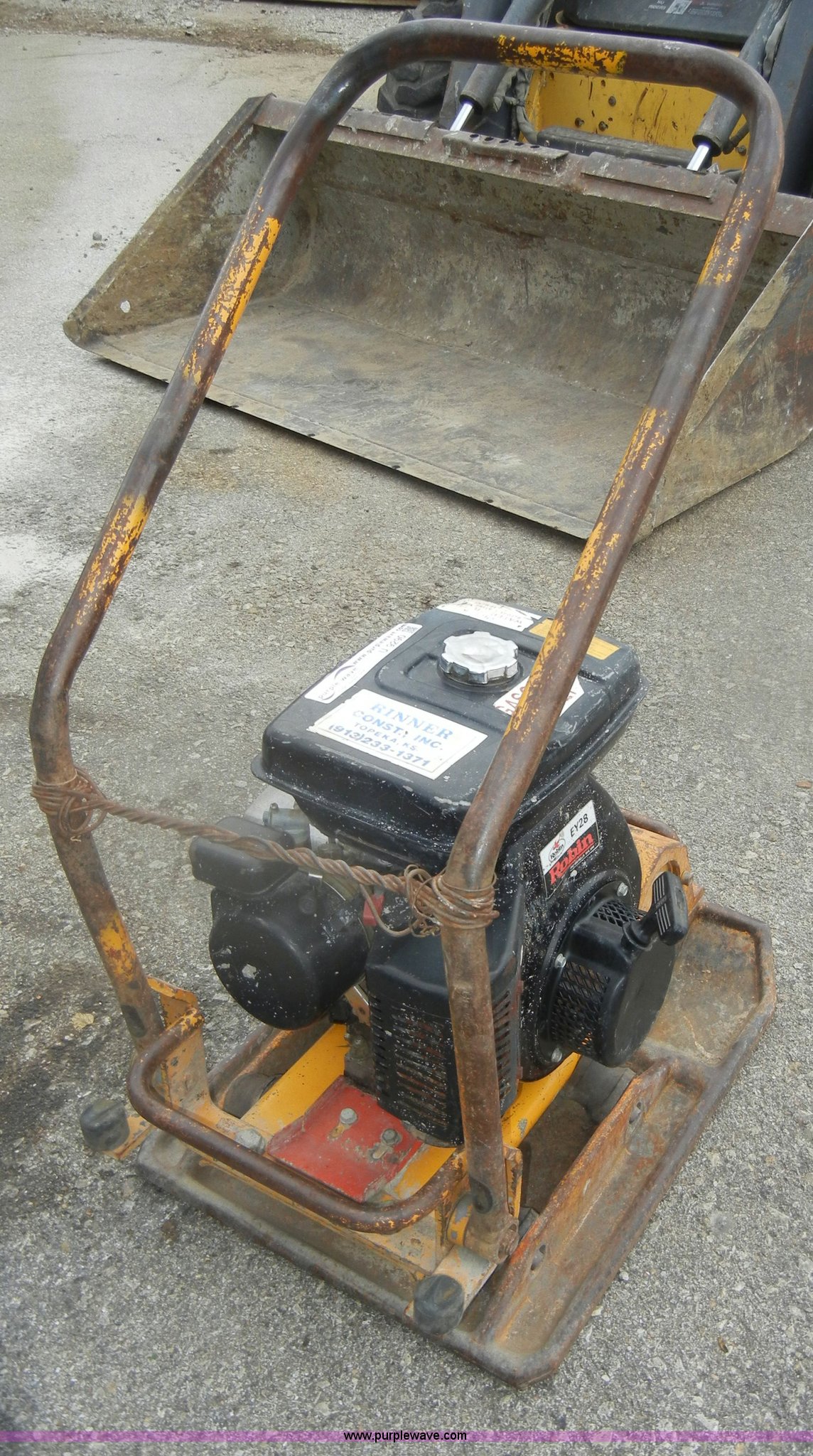 Wacker BPS2550 concrete plate packer in Topeka, KS | Item U9290 sold ...