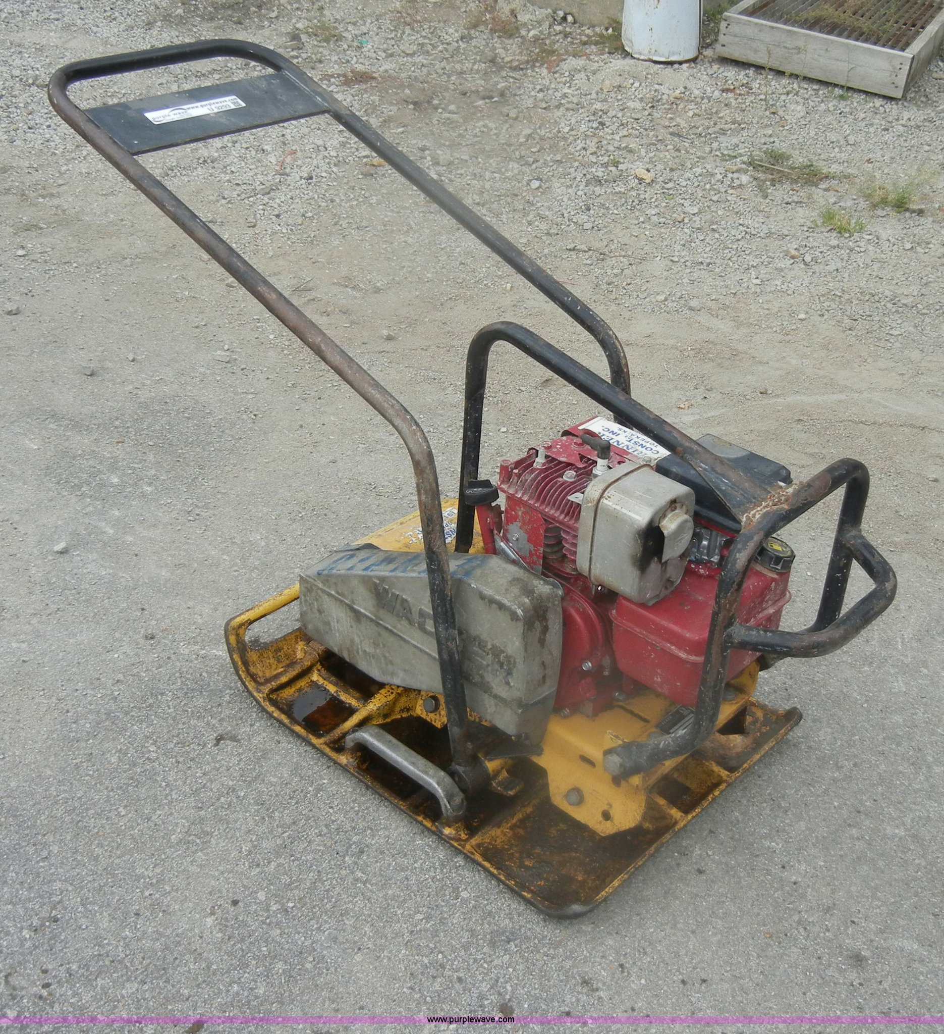 Wacker VPB1750 concrete plate packer in Topeka, KS | Item U9293 sold ...