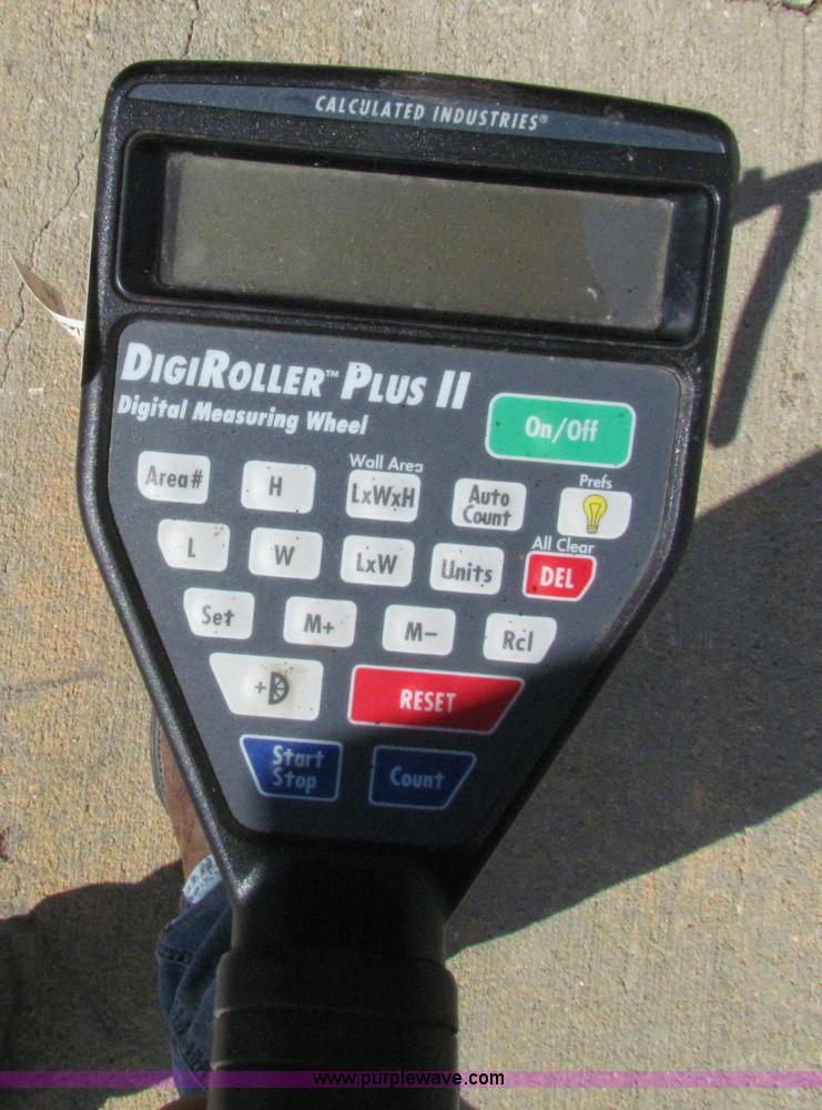 Calculated industries DigiRoller Plus II digital measuring wheel in ...