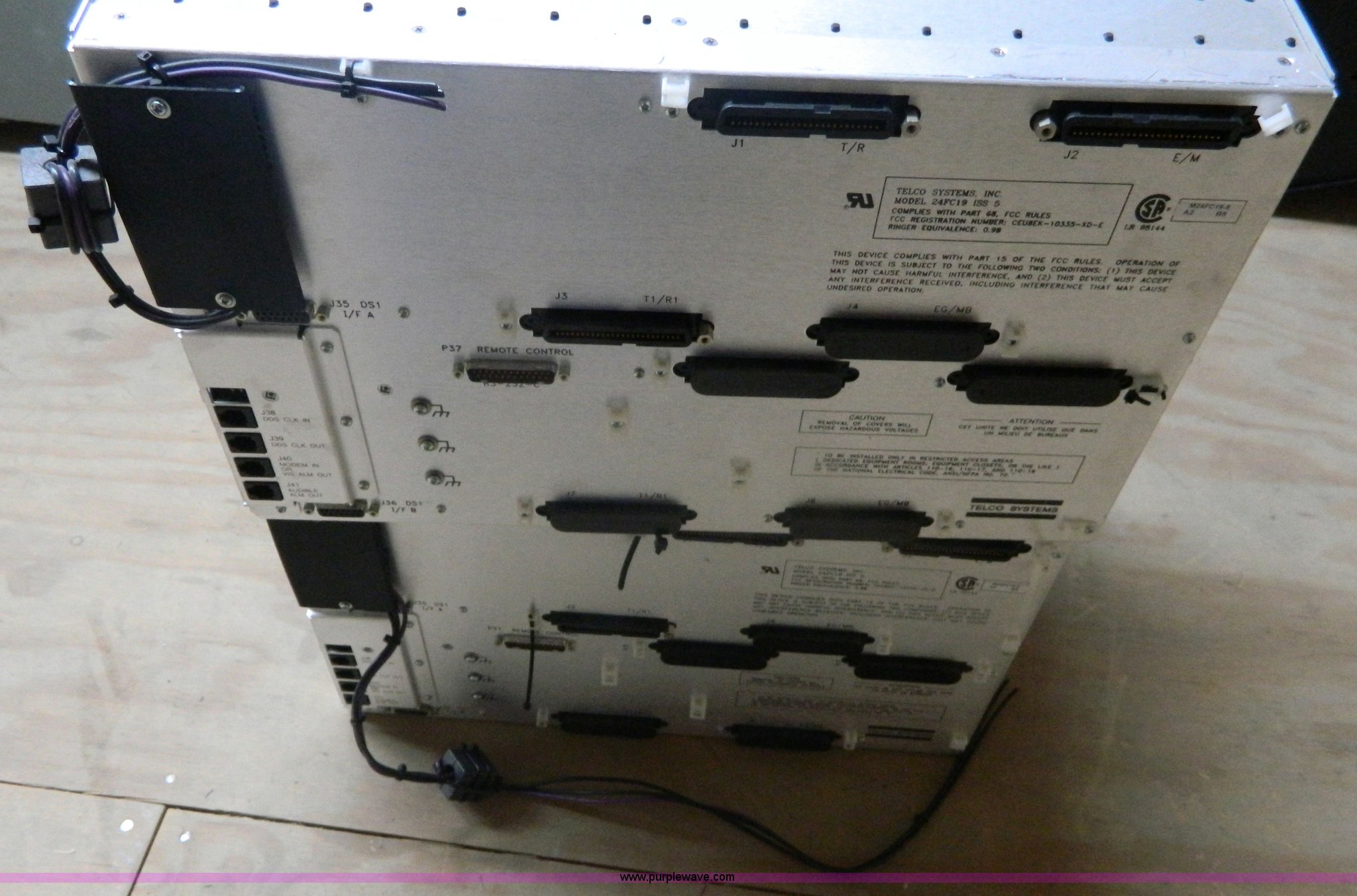 (2) 2002 Telco DCB-24 channel bank radios in Norton, KS | Item M9976 ...