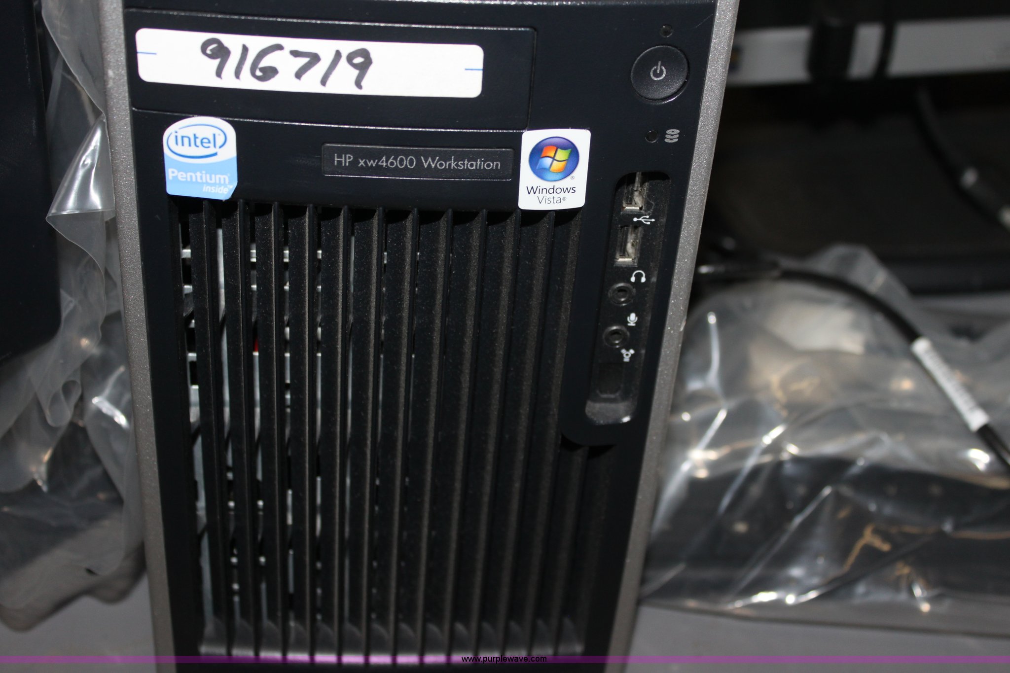 HP XW4600 CPU in Topeka, KS | Item R9829 sold | Purple Wave