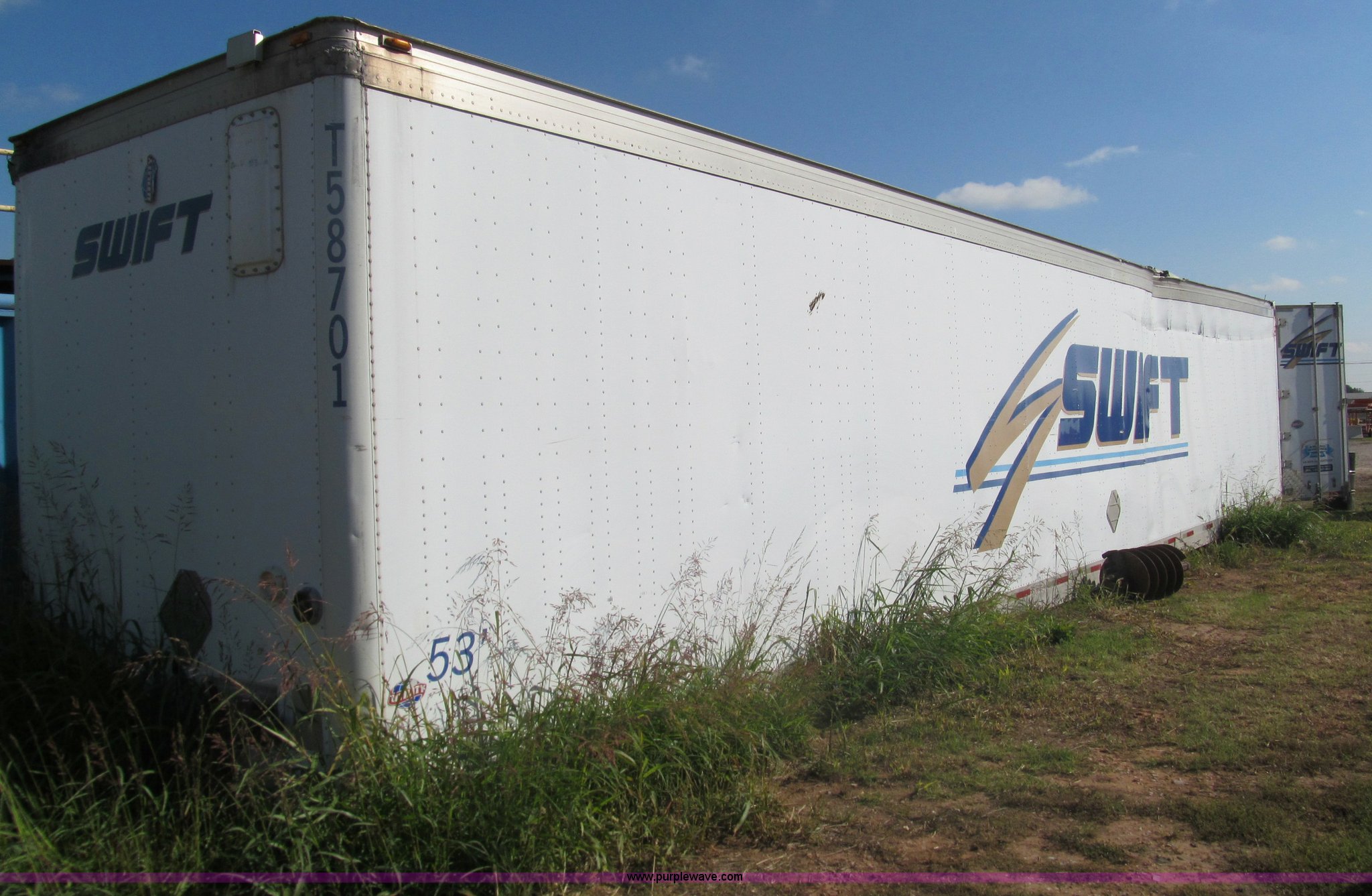 Swift Company semi box trailer in Oklahoma City, OK | Item F3043 sold ...