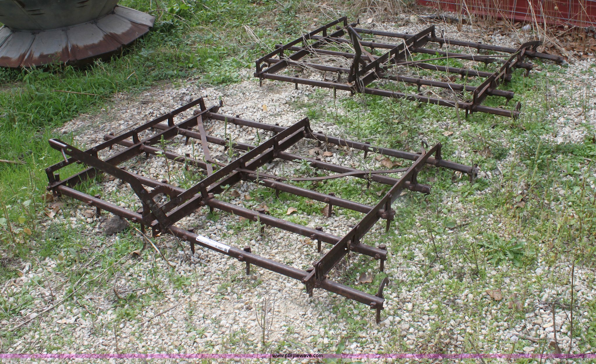 (2) 5' drag harrows in Halstead, KS | Item R9887 sold | Purple Wave