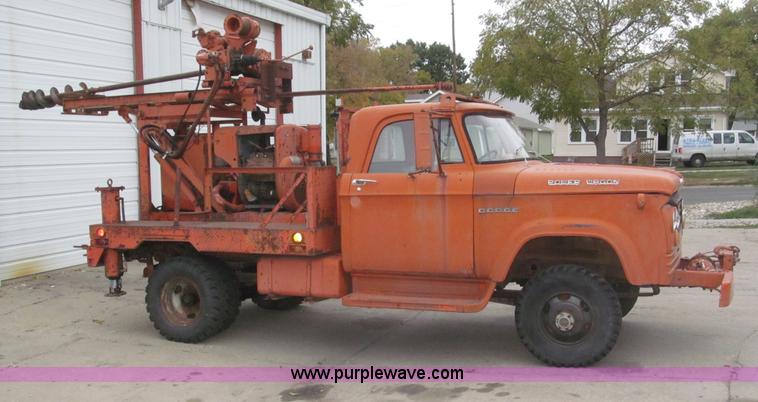 1964 Dodge W300 truck with drill rig in Lincoln, NE | Item B5250 sold ...