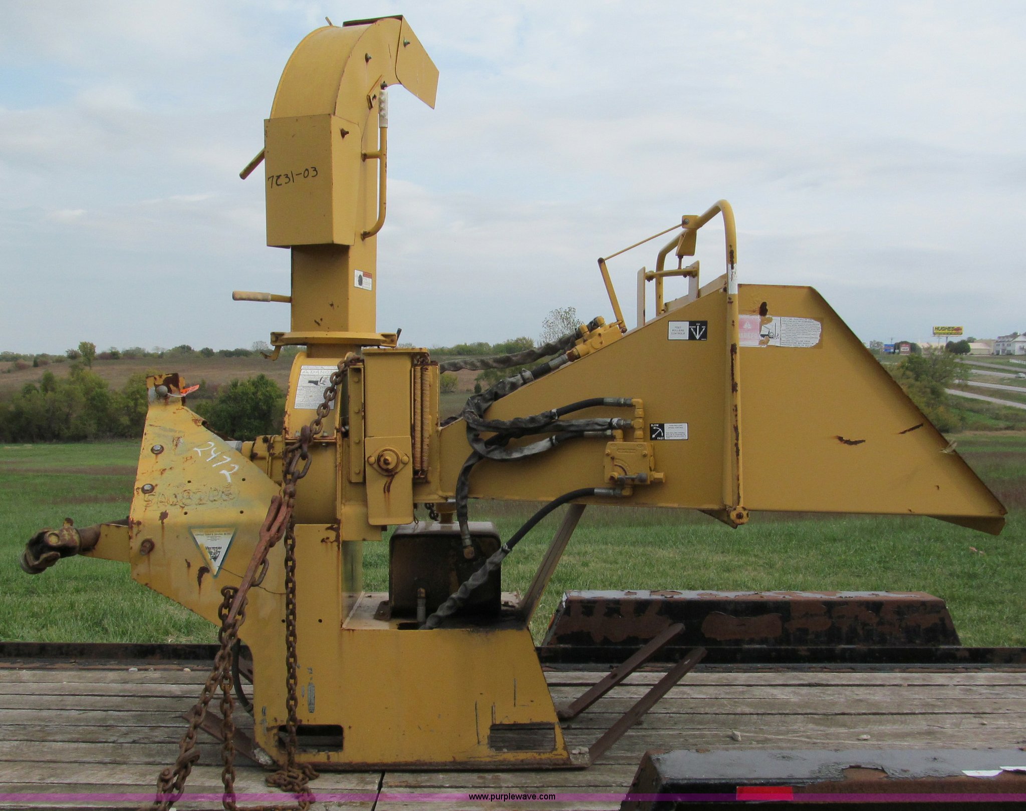 Vermeer 606 three point chipper in Odessa, MO | Item E5602 sold ...