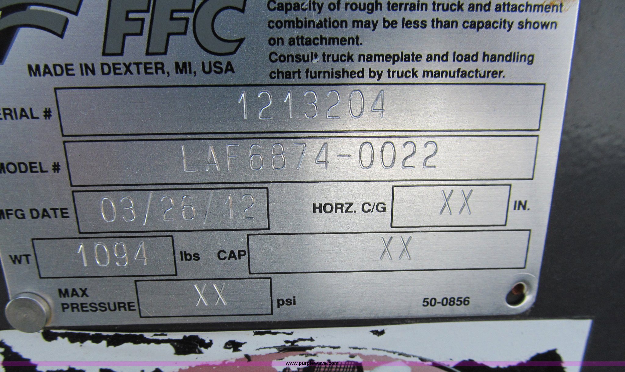 2012 FFC Rock Hound auto rake skid steer attachment in Monroe, WI ...