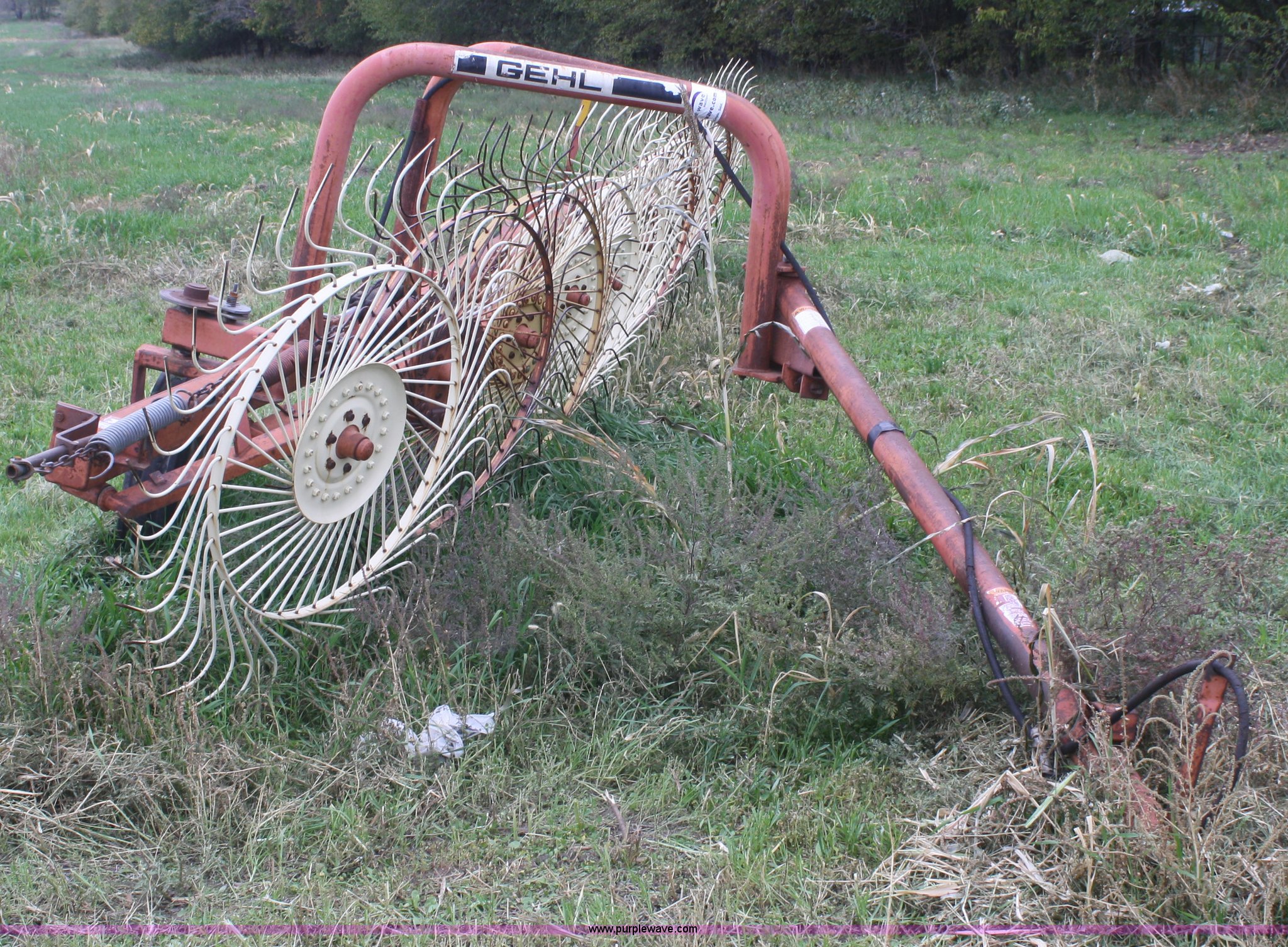 Gehl WR219 wheel rake in Spring Hill, KS | Item F2680 sold | Purple Wave