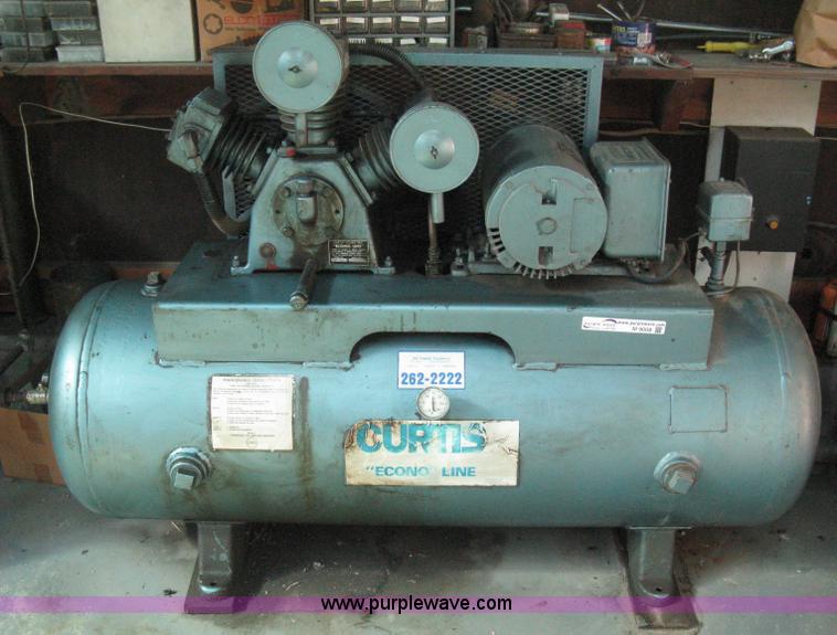 Curtis Econo-Line E50 horizontal air compressor in Sedgwick, KS | Item ...