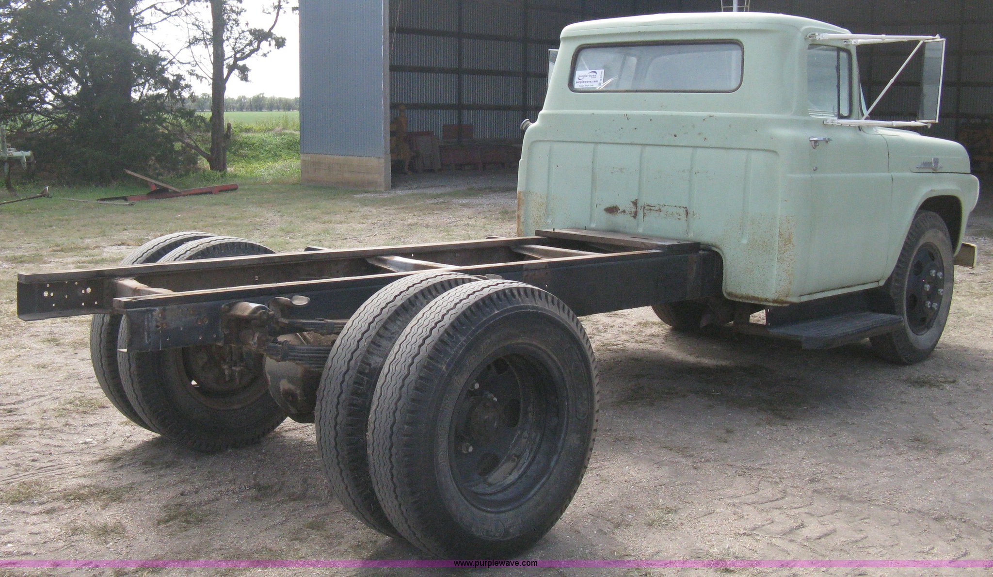 1959 Ford F600 truck cab and chassis in Sedgwick, KS | Item B8188 sold ...