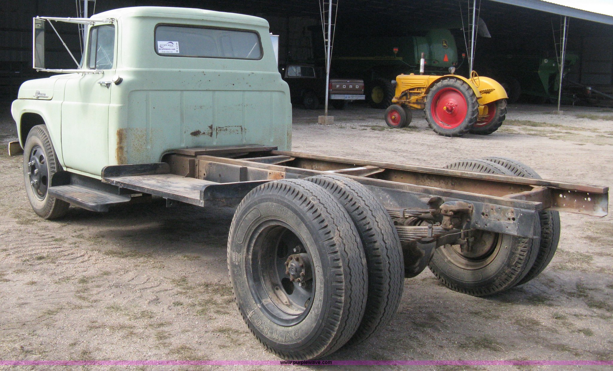 1959 Ford F600 truck cab and chassis in Sedgwick, KS | Item B8188 sold ...