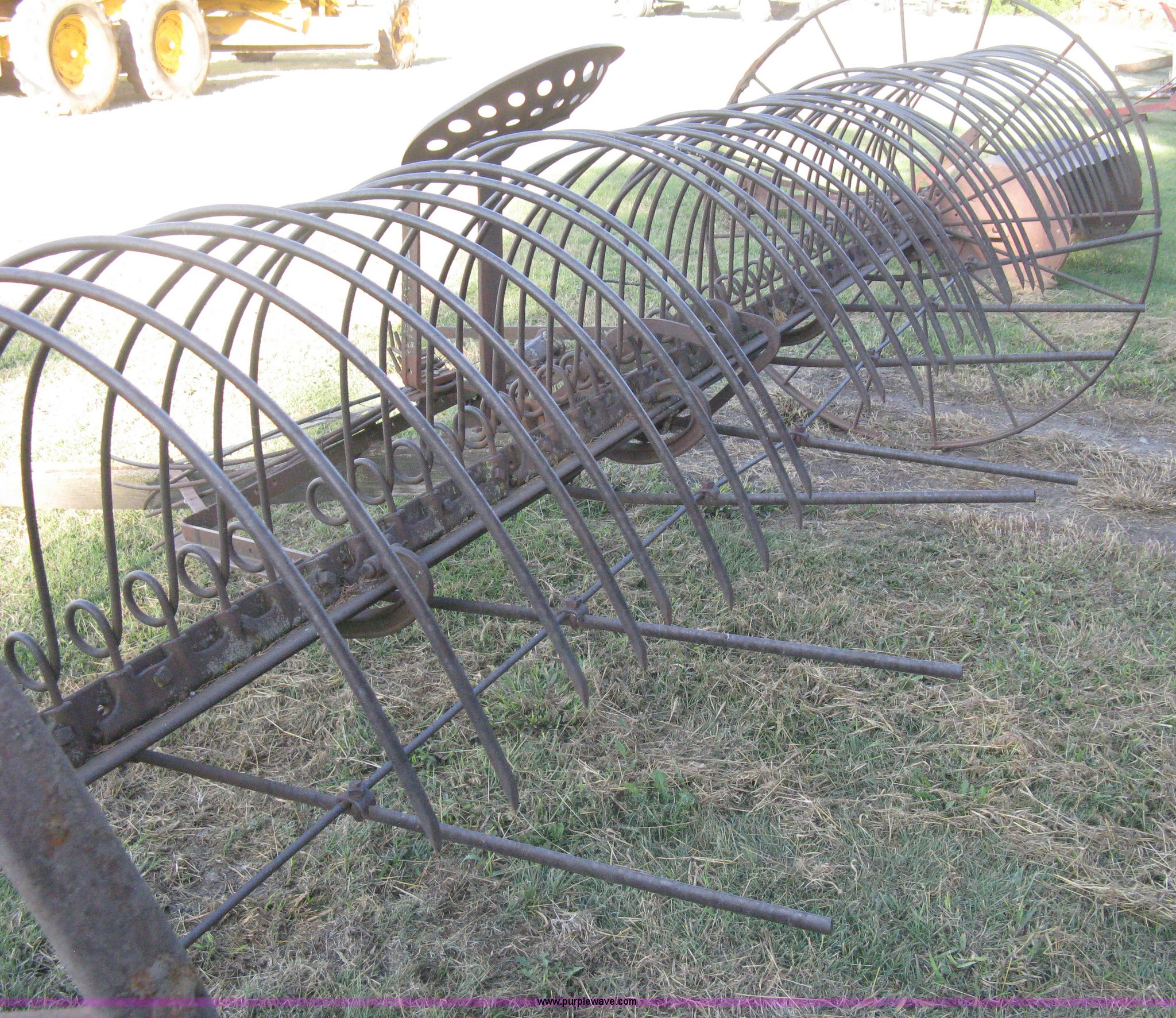 Horse drawn drop rake in Sedgwick, KS | Item M9031 sold | Purple Wave