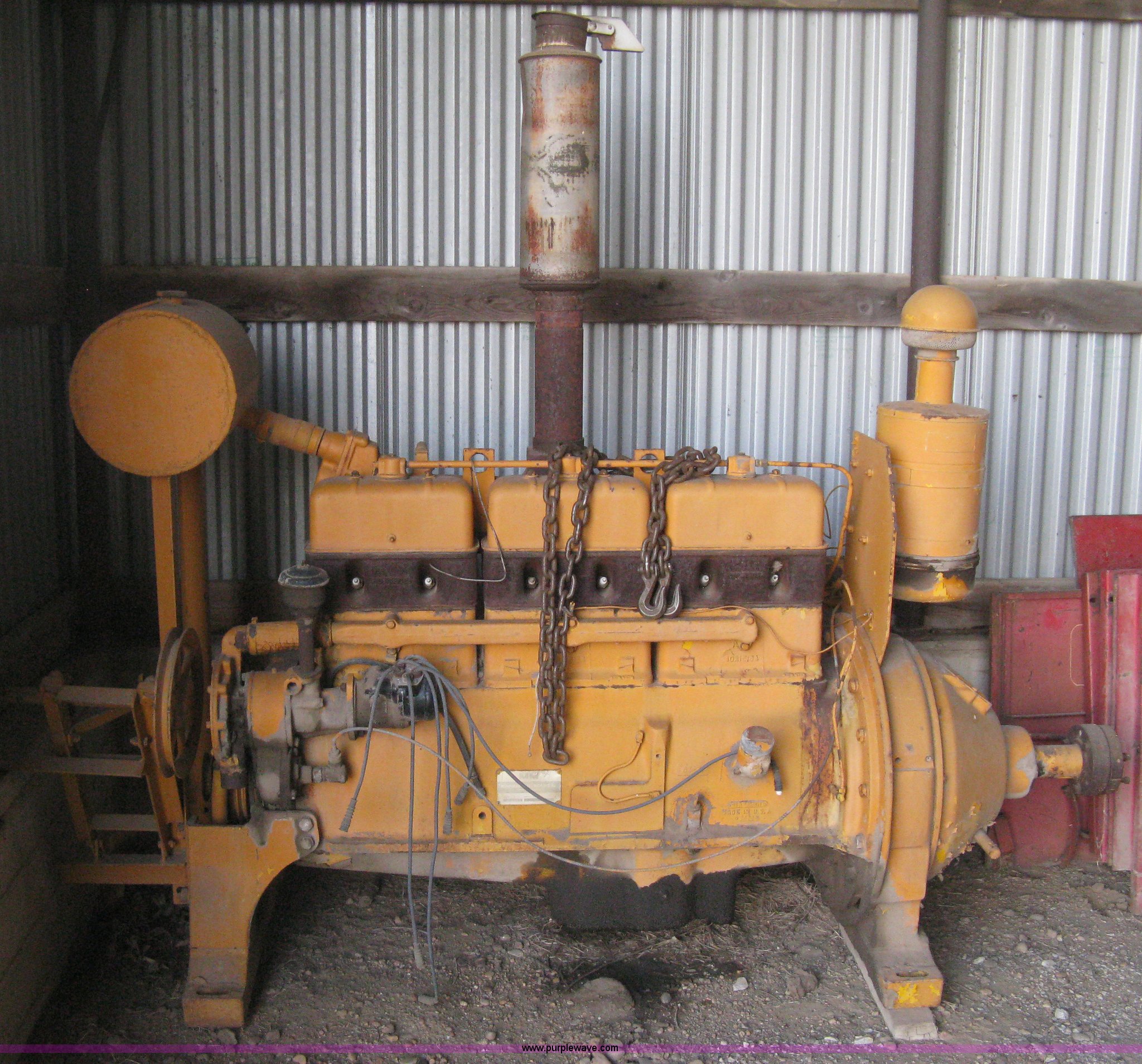 Minneapolis Moline HD504-6A propane irrigation engine in Sedgwick, KS ...