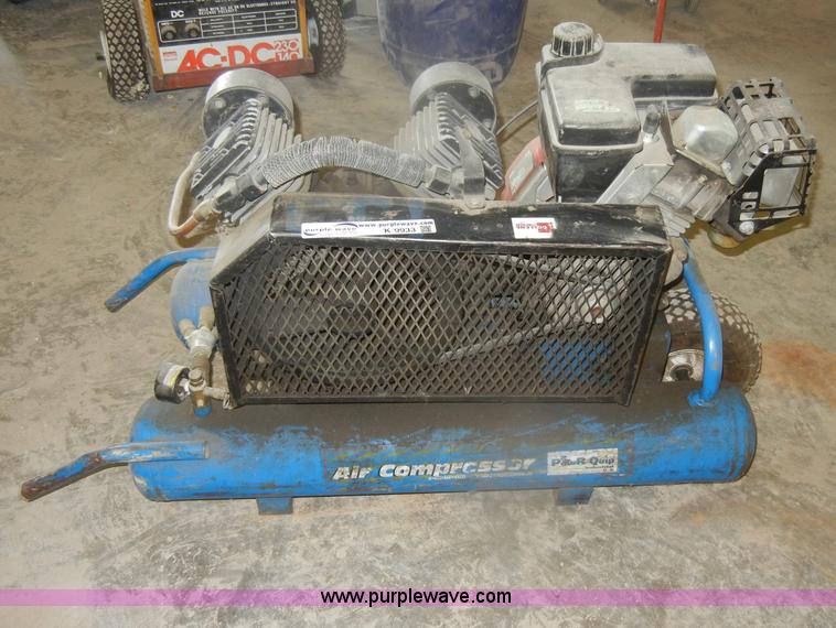 Pow-R-Quip air compressor in Lansing, KS | Item K9933 sold | Purple Wave