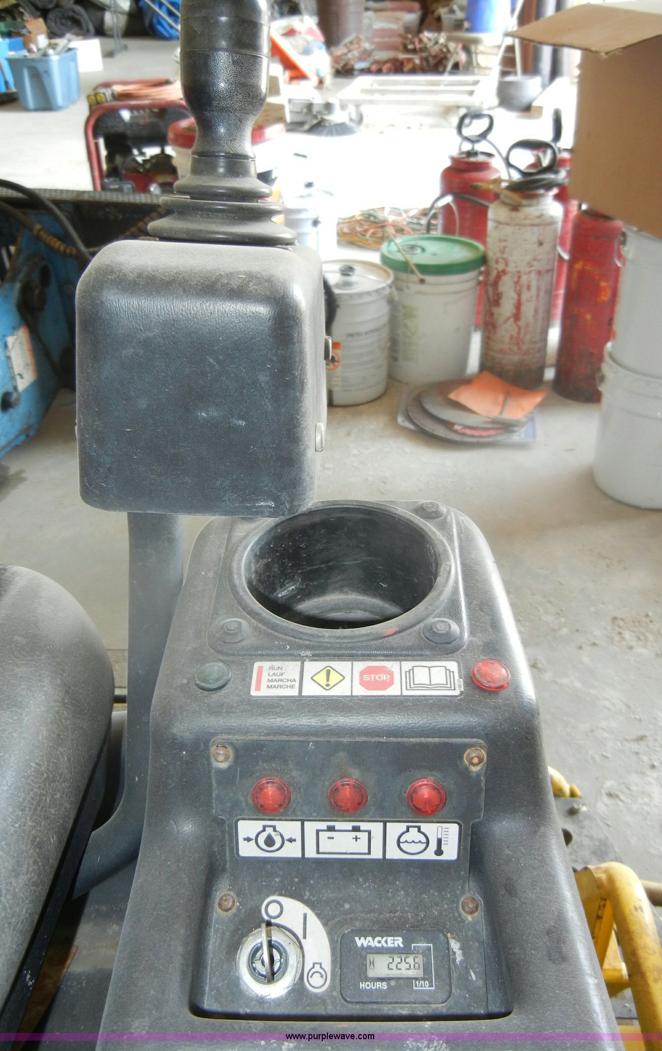 Wacker ride-on power trowel in Lansing, KS | Item F2607 sold | Purple Wave