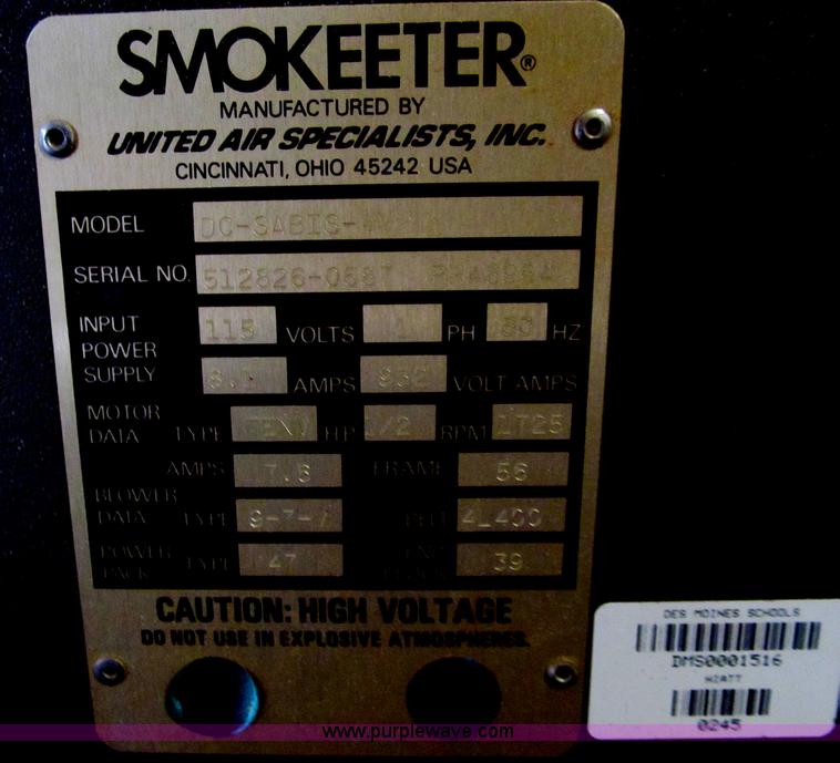 Smokeeter in Des Moines, IA | Item A5412 sold | Purple Wave