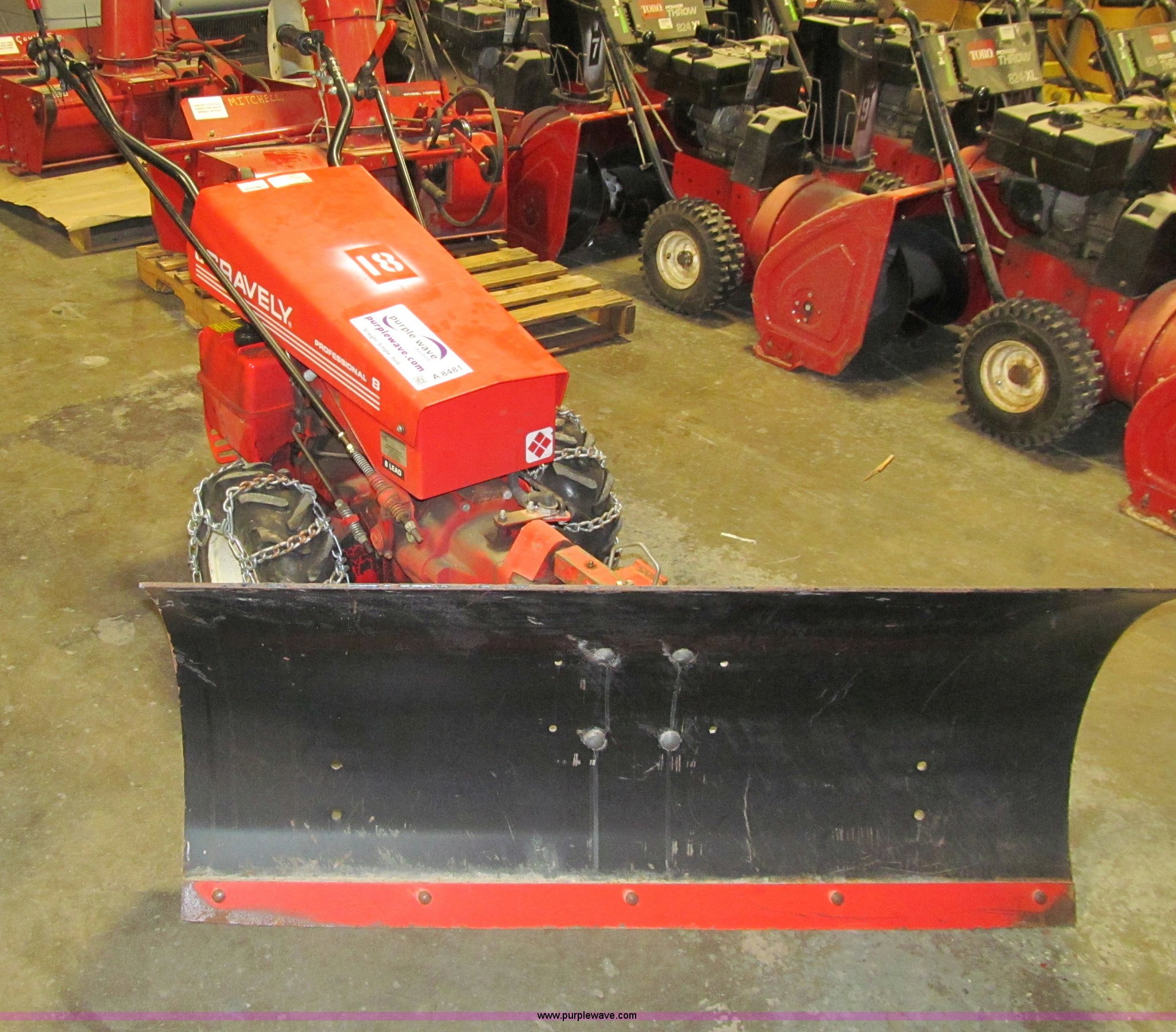Gravely Professional 8 self-propelled plow in Des Moines, IA | Item ...