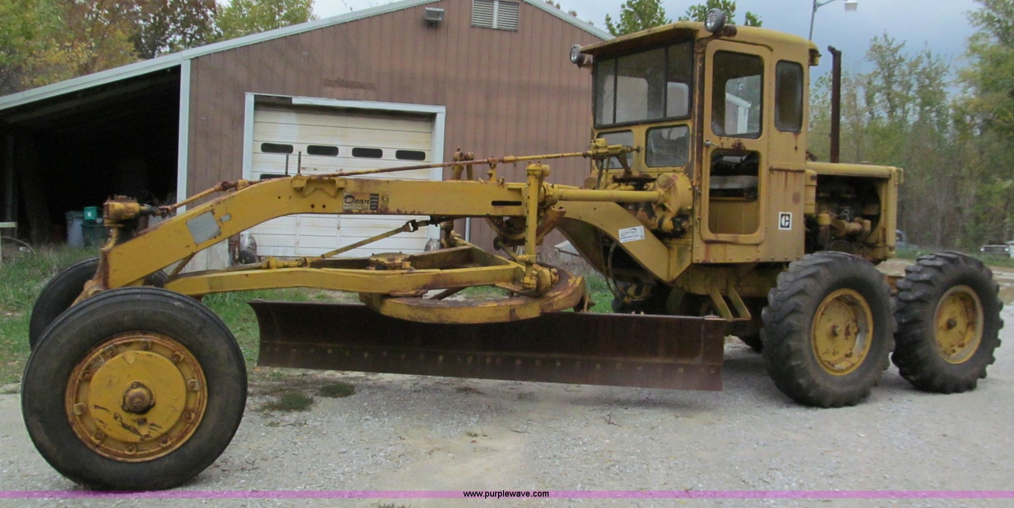 Caterpillar 112 motor grader in Harwood, MO | Item E5611 sold | Purple Wave