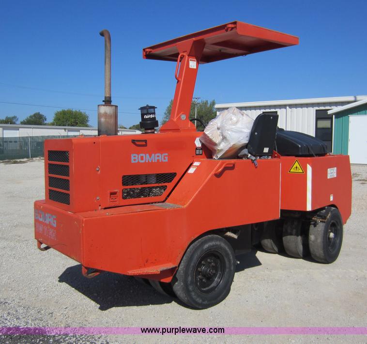 1997 Bomag BW11RH pneumatic roller in Chanute, KS | Item E8058 sold ...