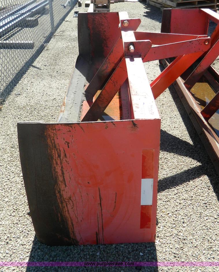 1997 Shop built 8' box blade in Norton, KS | Item S9038 sold | Purple Wave