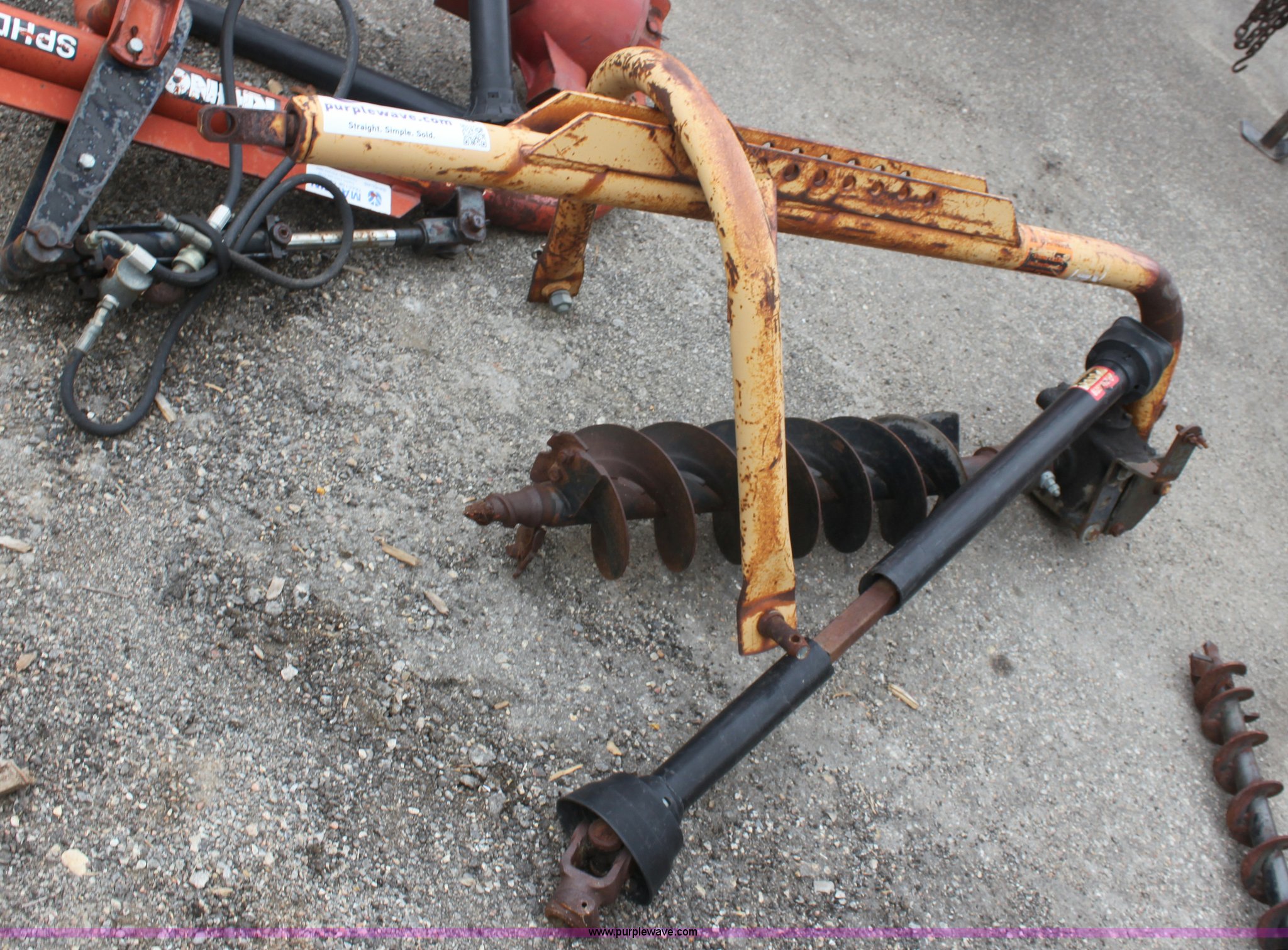 1987 Arps 50 post hole digger in Hutchinson, KS | Item E4010 sold ...