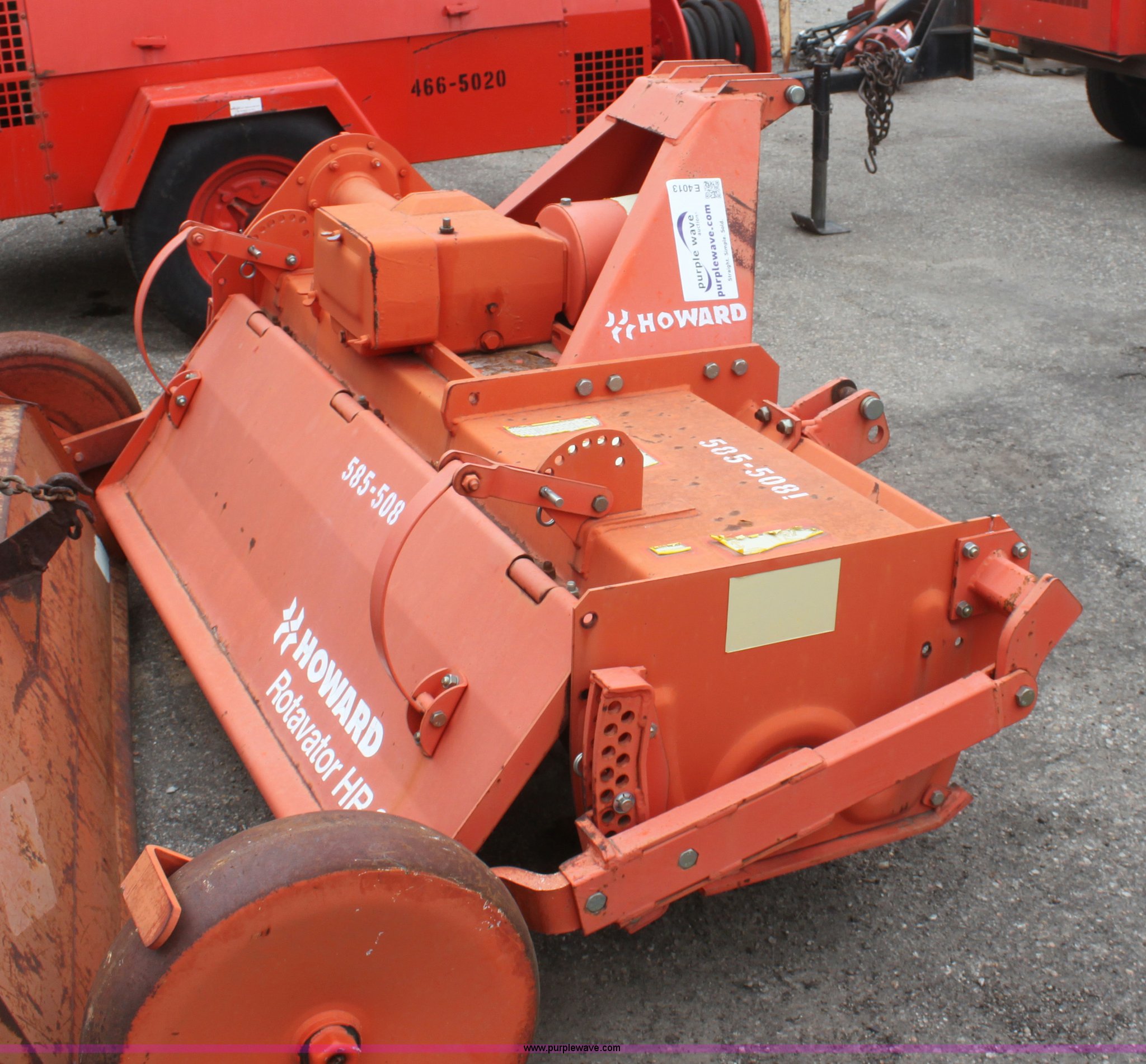 2001 Howard HR30-155WU rotovator in Hutchinson, KS | Item E4013 sold ...
