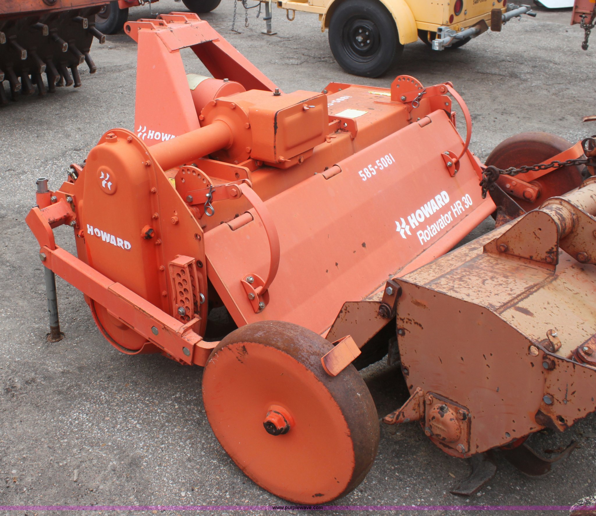 2001 Howard HR30-155WU rotovator in Hutchinson, KS | Item E4013 sold ...