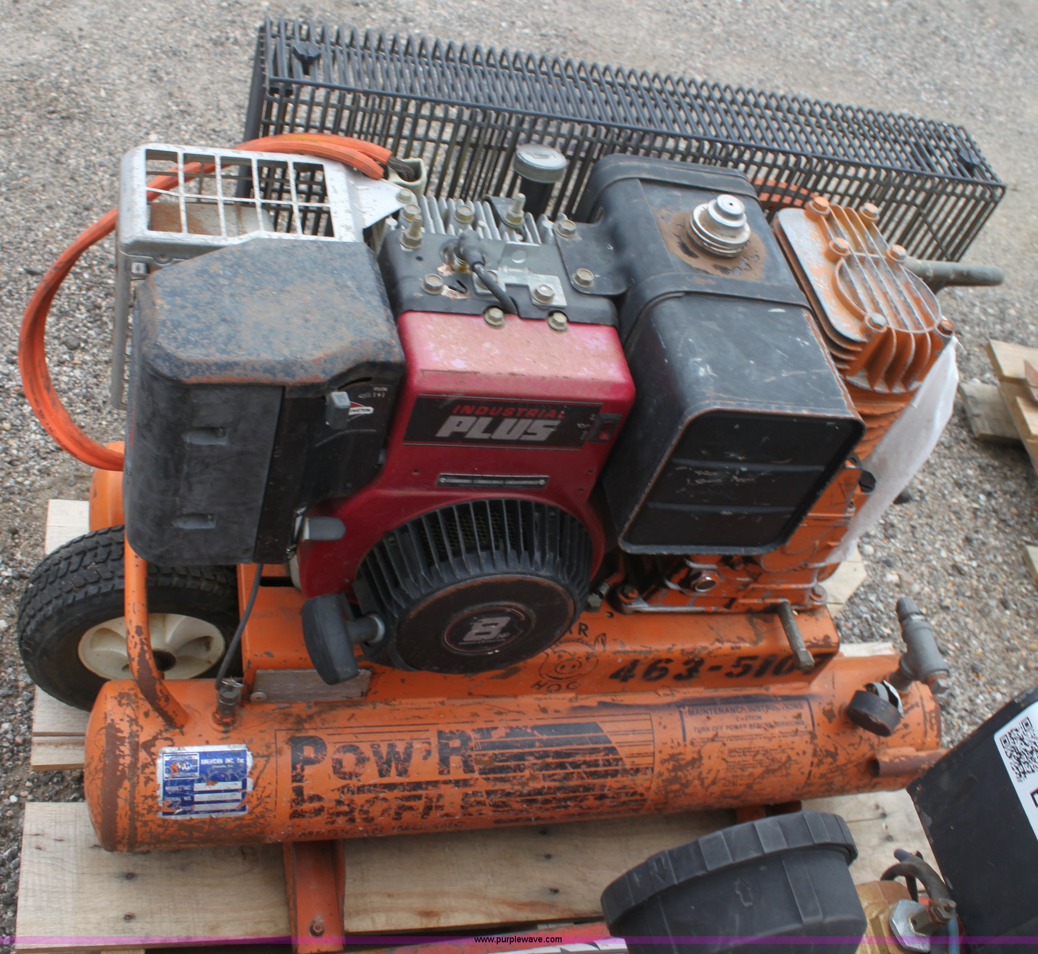 1997 American IMC TB807-1 air compressor in Hutchinson, KS | Item E4074 ...