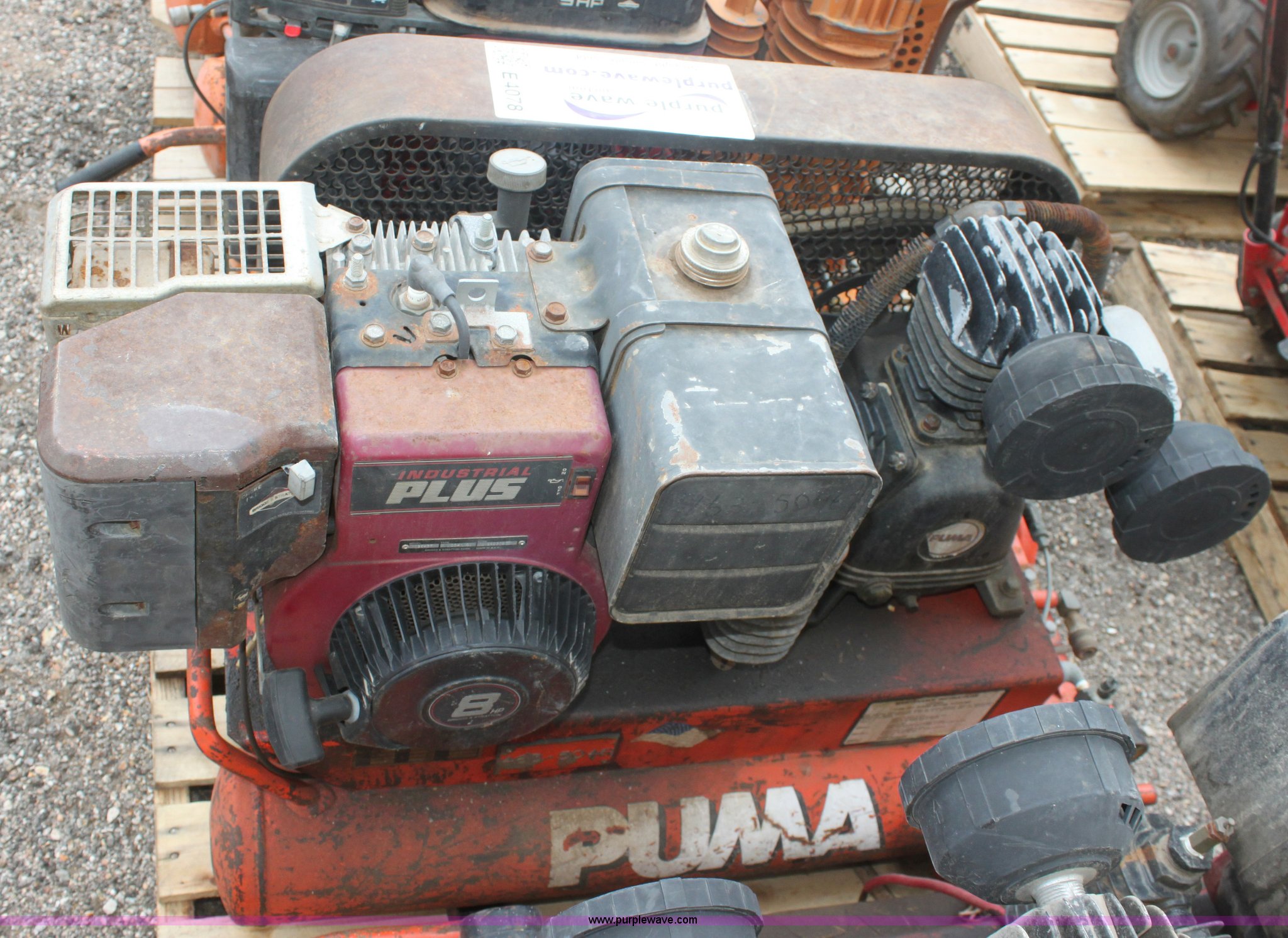 1996 Puma TE8008B portable air compressor in Hutchinson, KS | Item ...