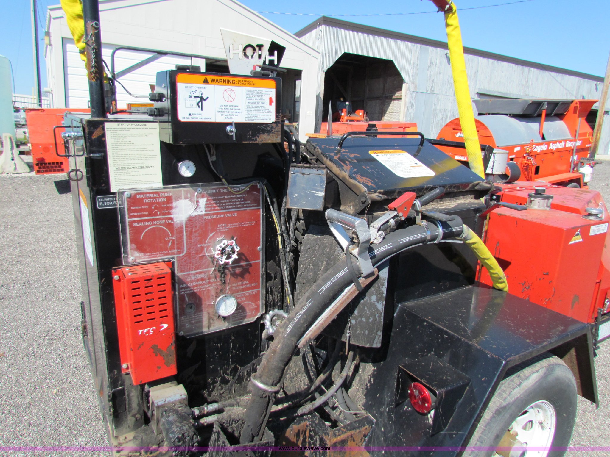 2006 Cimline Magma 110 crack seal machine in Chanute, KS | Item E8075 ...