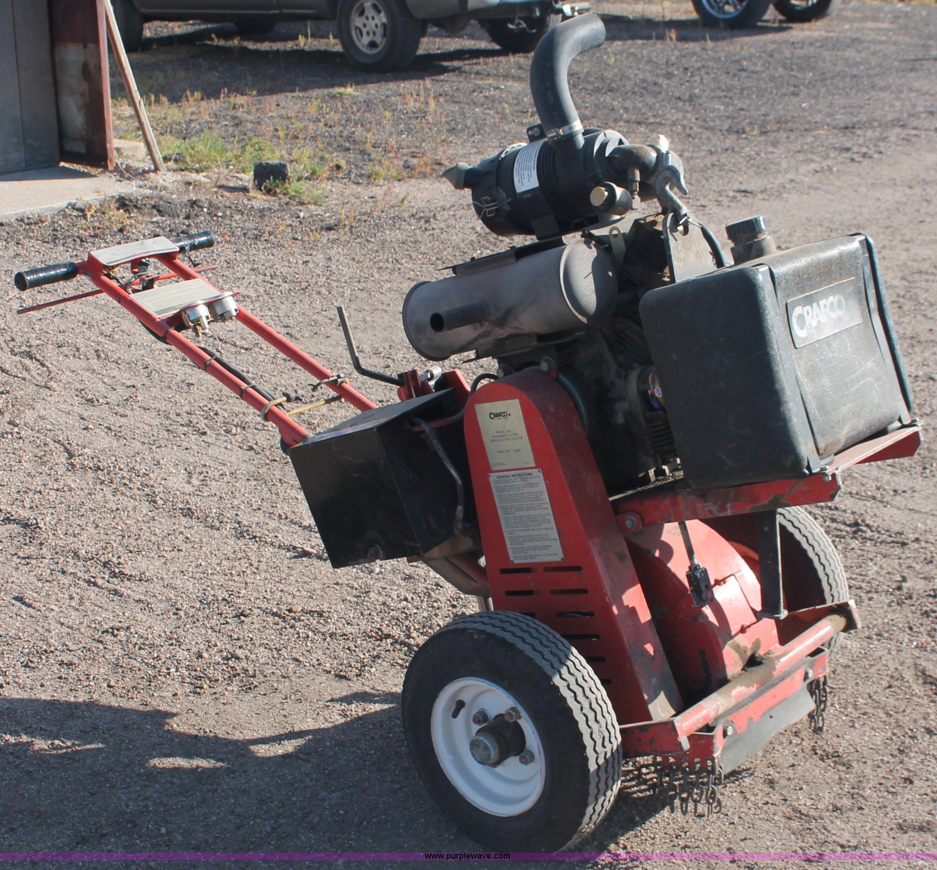 2001 Craft Co 200 concrete crack router in Garden City, KS | Item J9064 ...