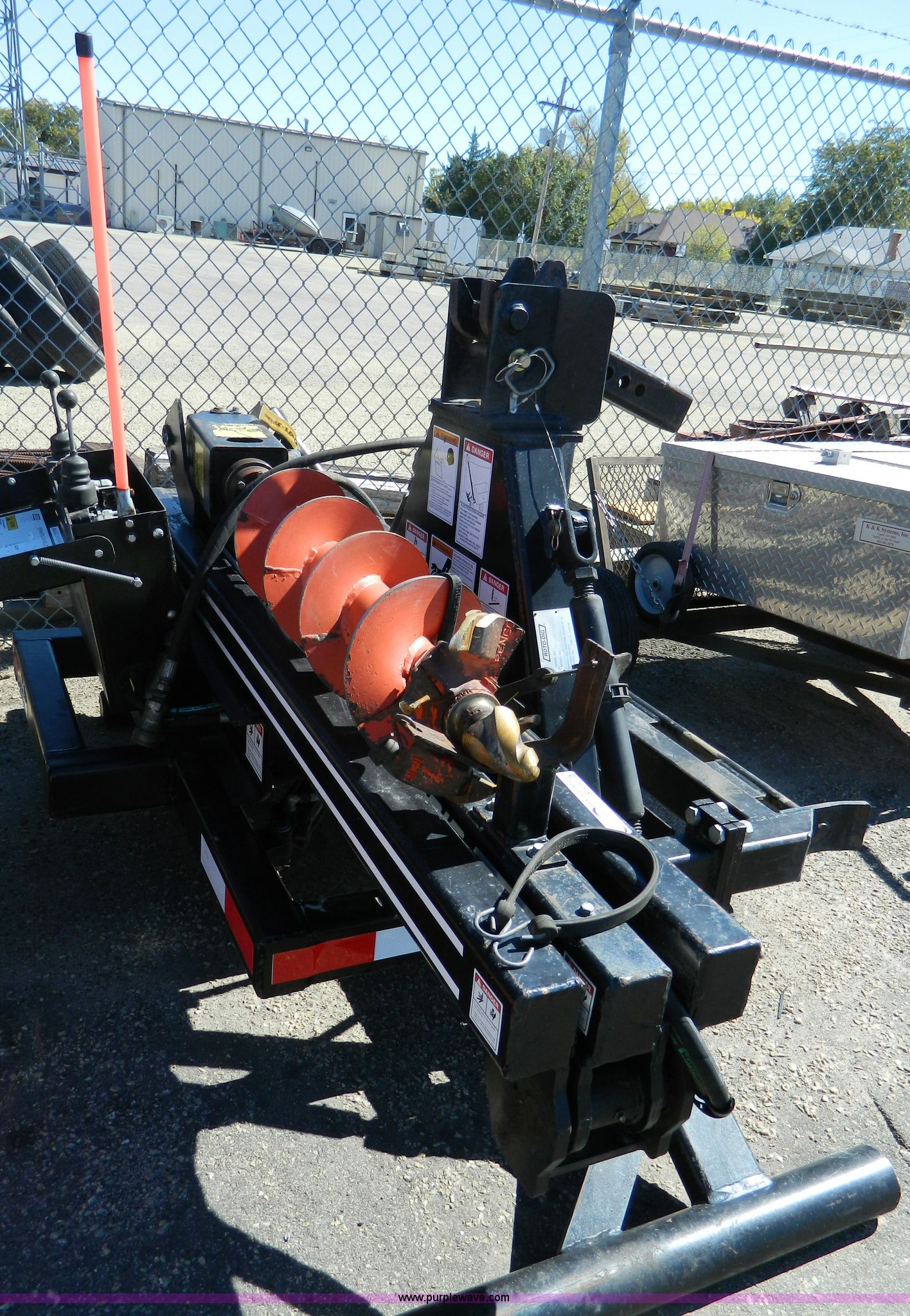2005 Roto-Dig HTD-3210 hydraulic auger in Norton, KS | Item S9030 sold ...