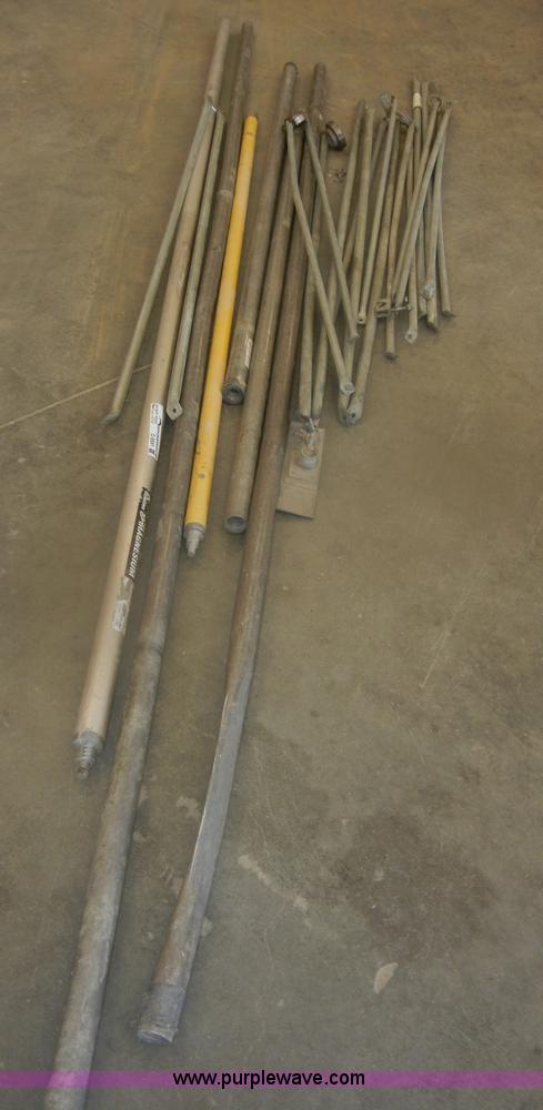 Assorted float/screed poles and brackets in Manhattan , KS | Item O9591 ...
