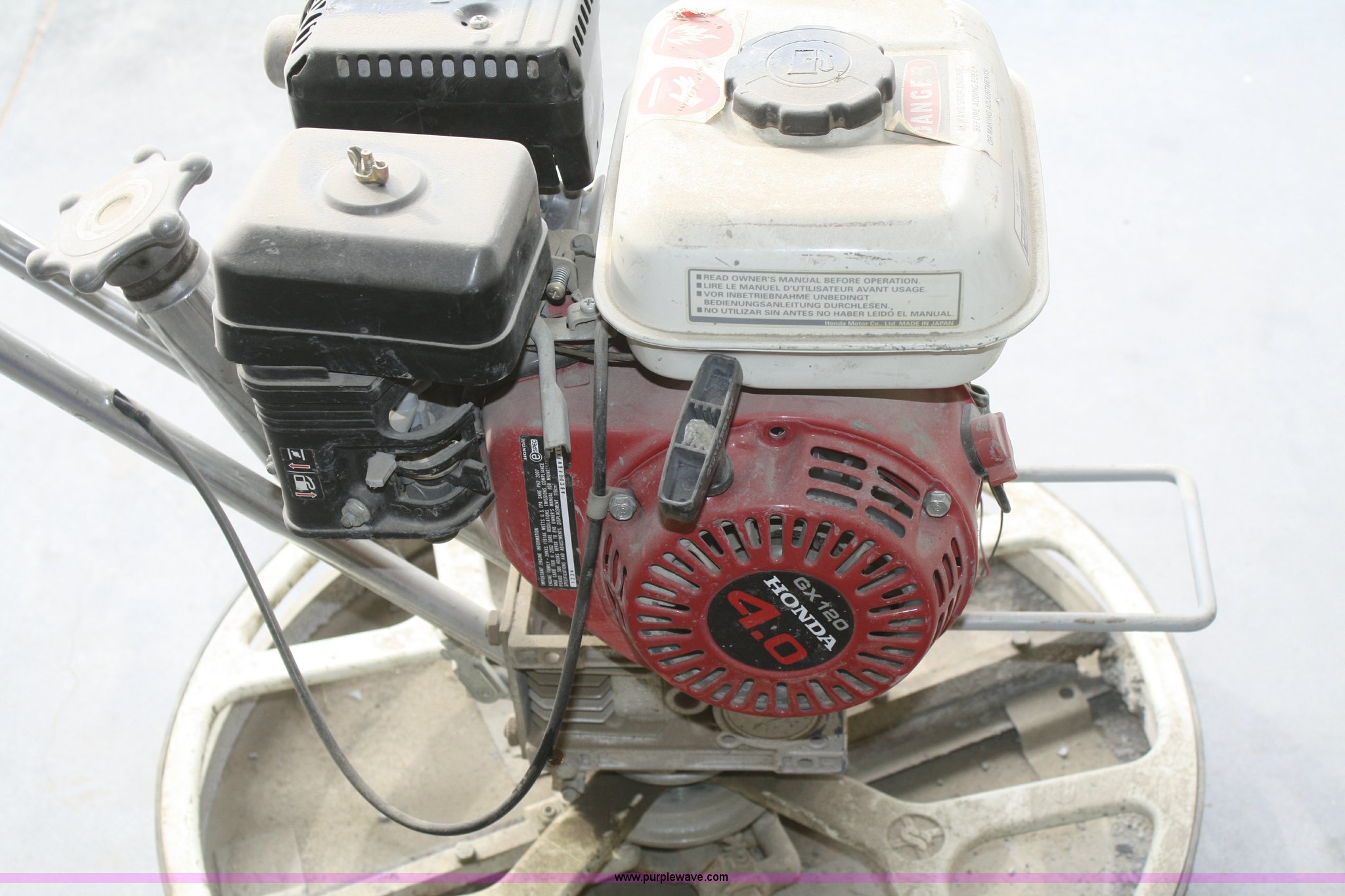 Terex Bartell 24" power trowel with pan in Manhattan , KS | Item U9681 ...