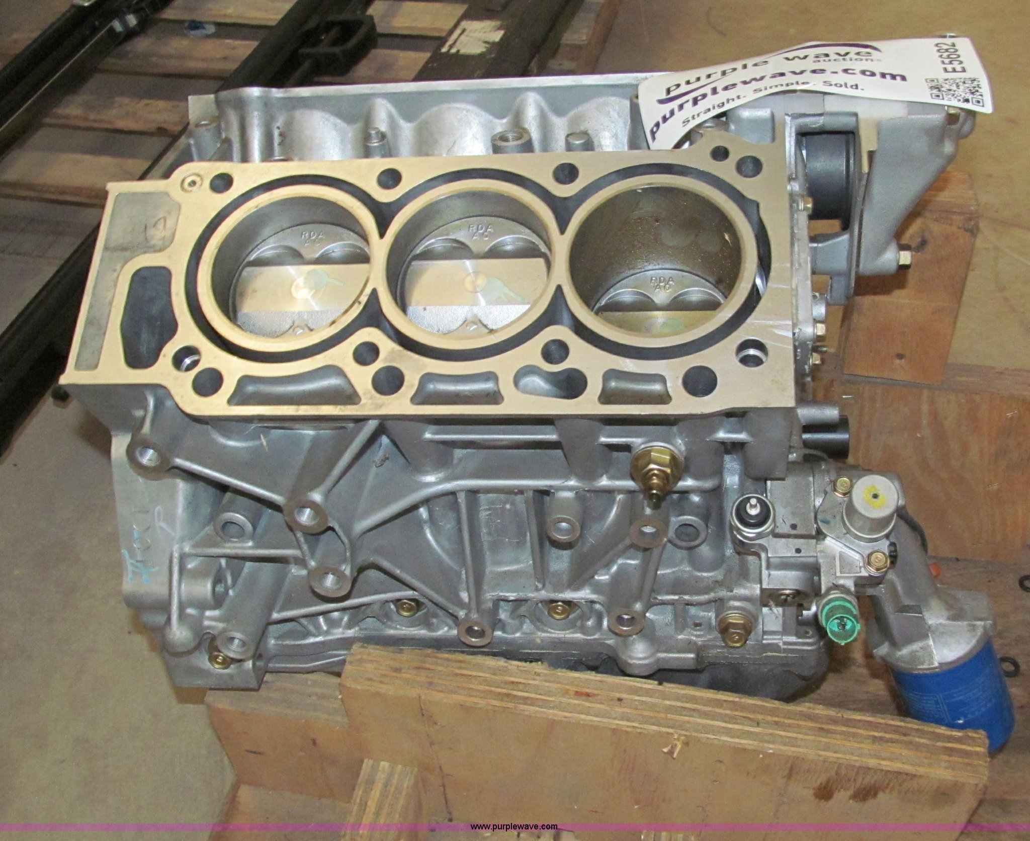 Honda V6 short block engine in Grain Valley, MO | Item E5682 sold ...