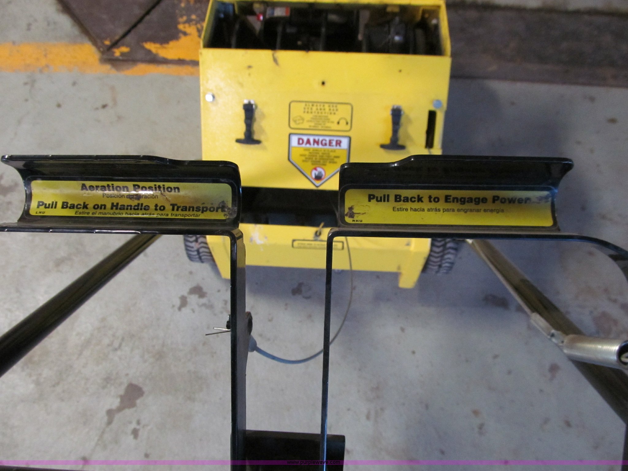 PlugR walk-behind lawn aerator in Bloomfield, IA | Item R9018 sold ...