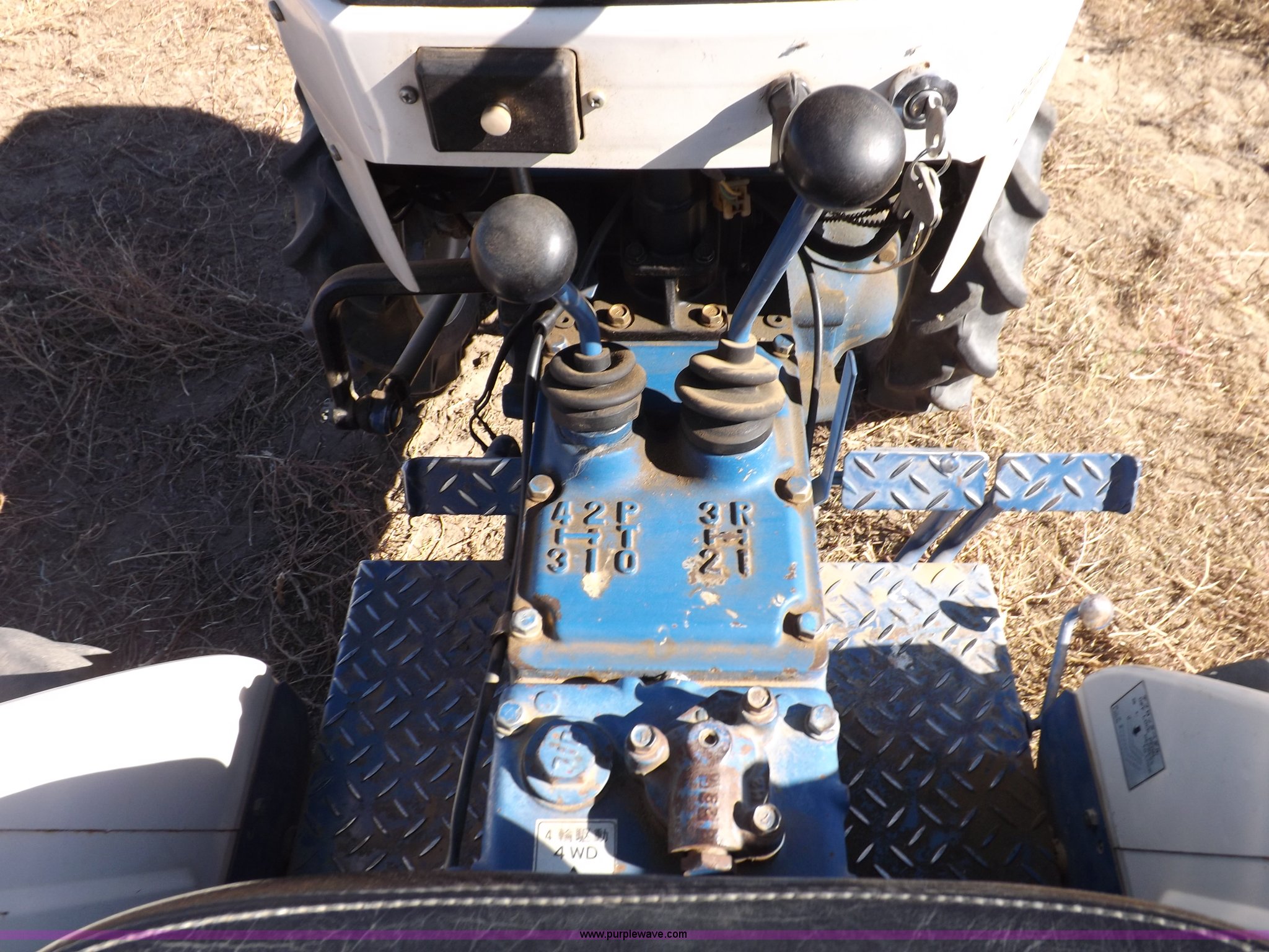 Satoh Bull S-630D tractor in Garden City, KS | Item F6225 sold | Purple ...