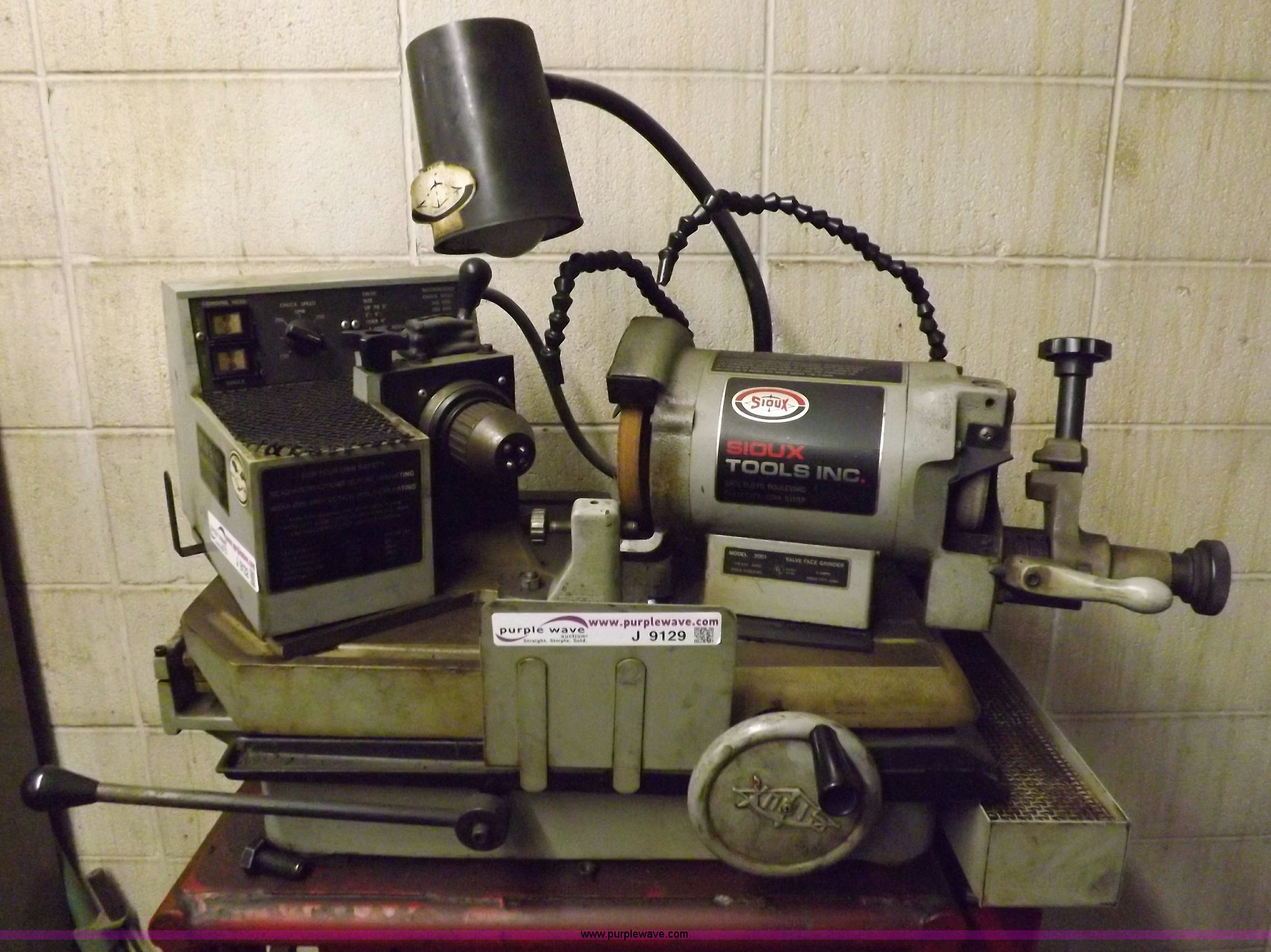 Sioux 2001 valve grinder in Garden City, KS | Item J9132 sold | Purple Wave