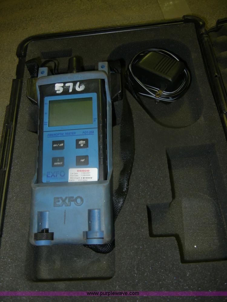 Exfo FOT-22AX power meter and fiber optic tester in Rapid City, SD ...