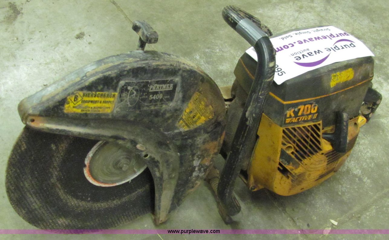 Partner K700 Active II concrete saw in Rapid City, SD | Item C3095 sold ...