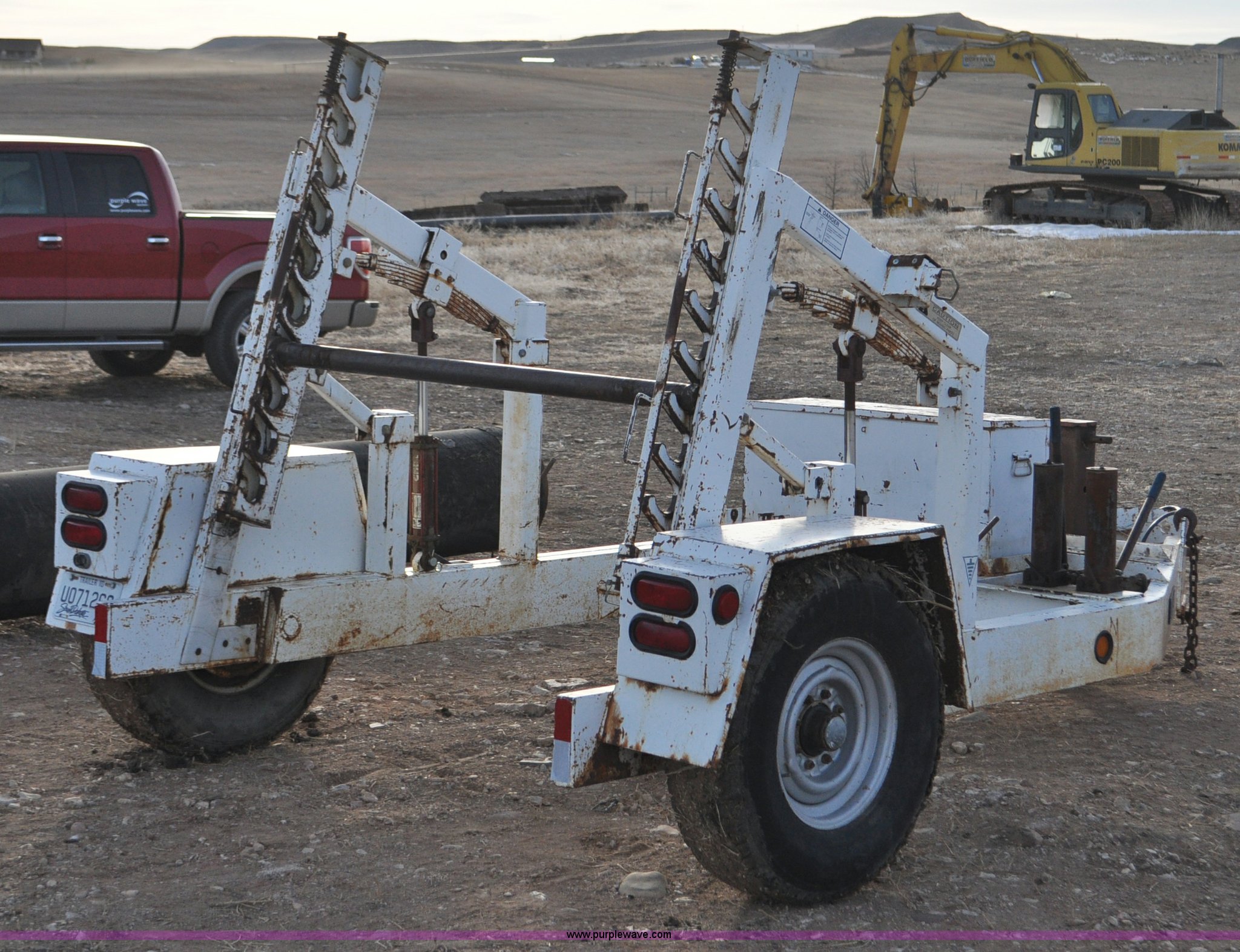 2000 Kiefer Reel trailer in Rapid City, SD | Item C3220 sold | Purple Wave
