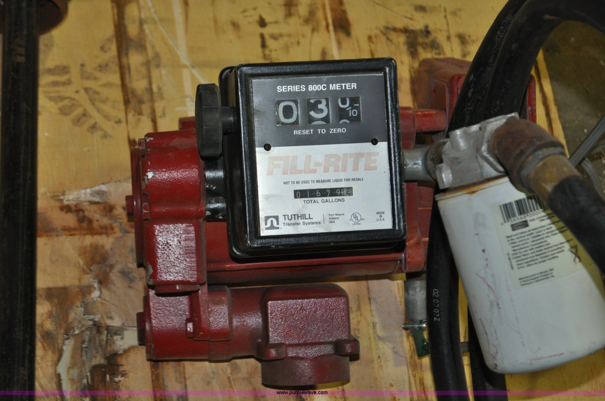 Fill Rite FR700 fuel pump in Rapid City, SD | Item C3269 sold | Purple Wave