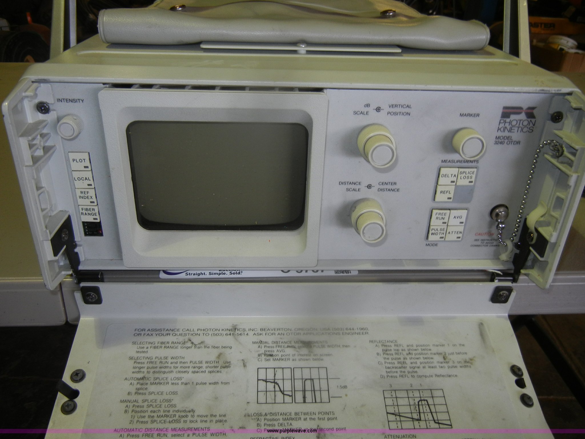 Photon Kinetics fiber optic tester in Rapid City, SD | Item O9707 sold ...