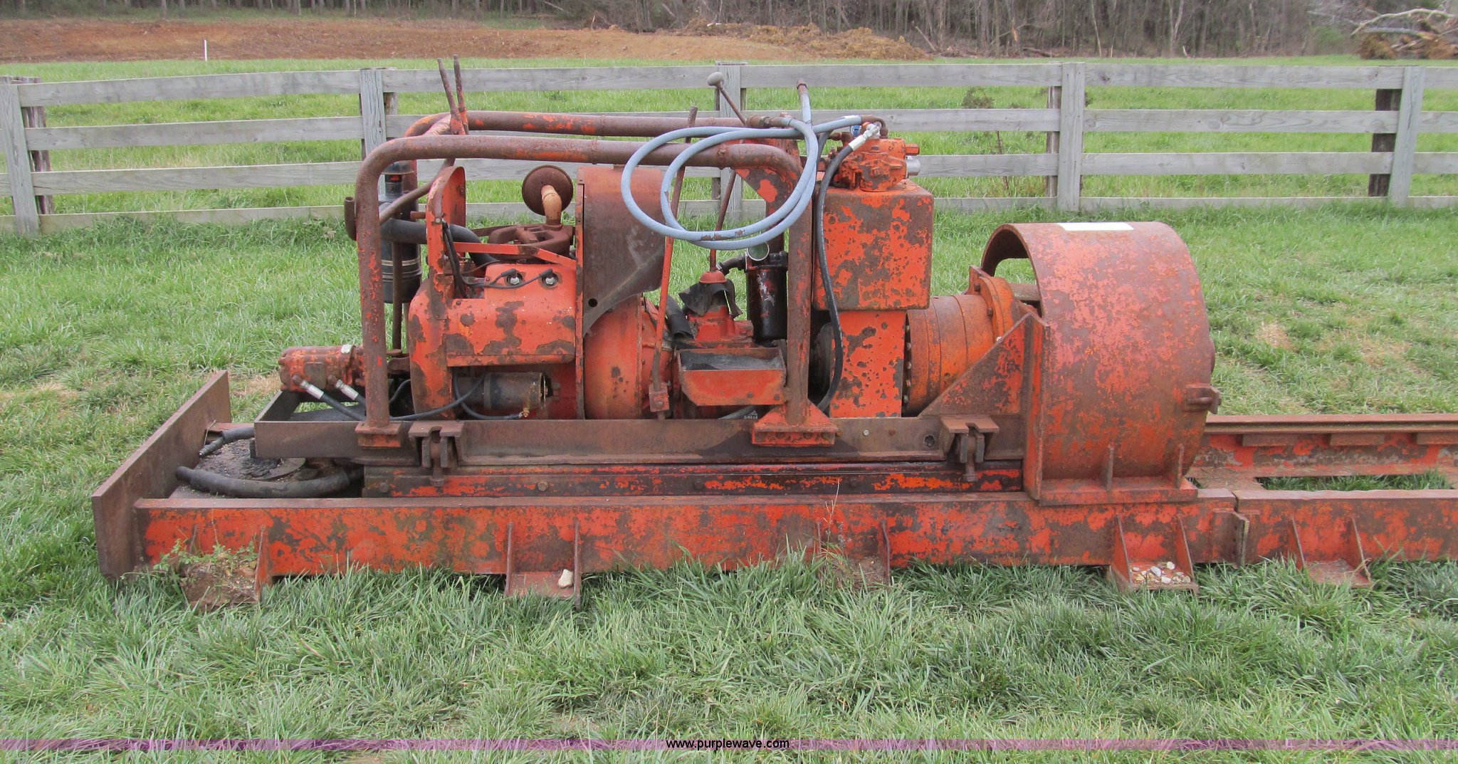 American Auger boring machine in Fulton, MO | Item E3572 sold | Purple Wave