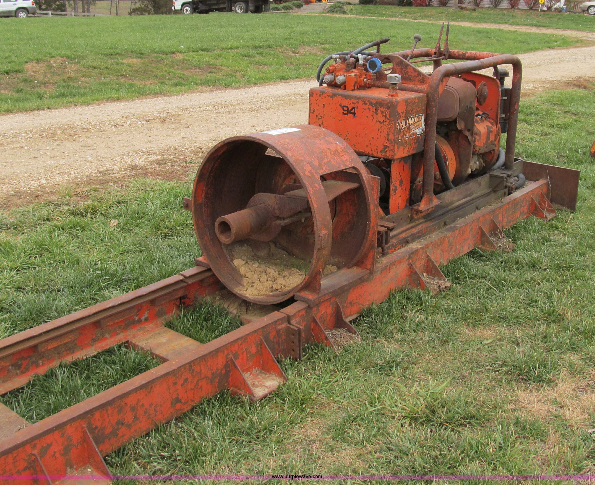 American Auger boring machine in Fulton, MO | Item E3572 sold | Purple Wave