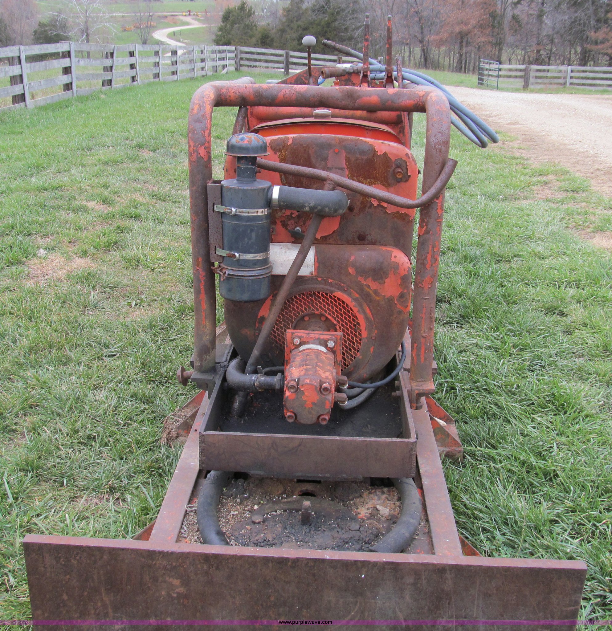 American Auger boring machine in Fulton, MO | Item E3572 sold | Purple Wave