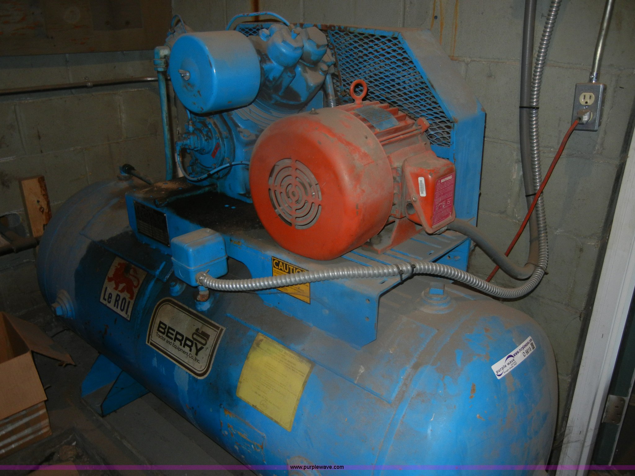 1980 Dresser 200 gallon air compressor in Topeka, KS | Item O9619 sold ...