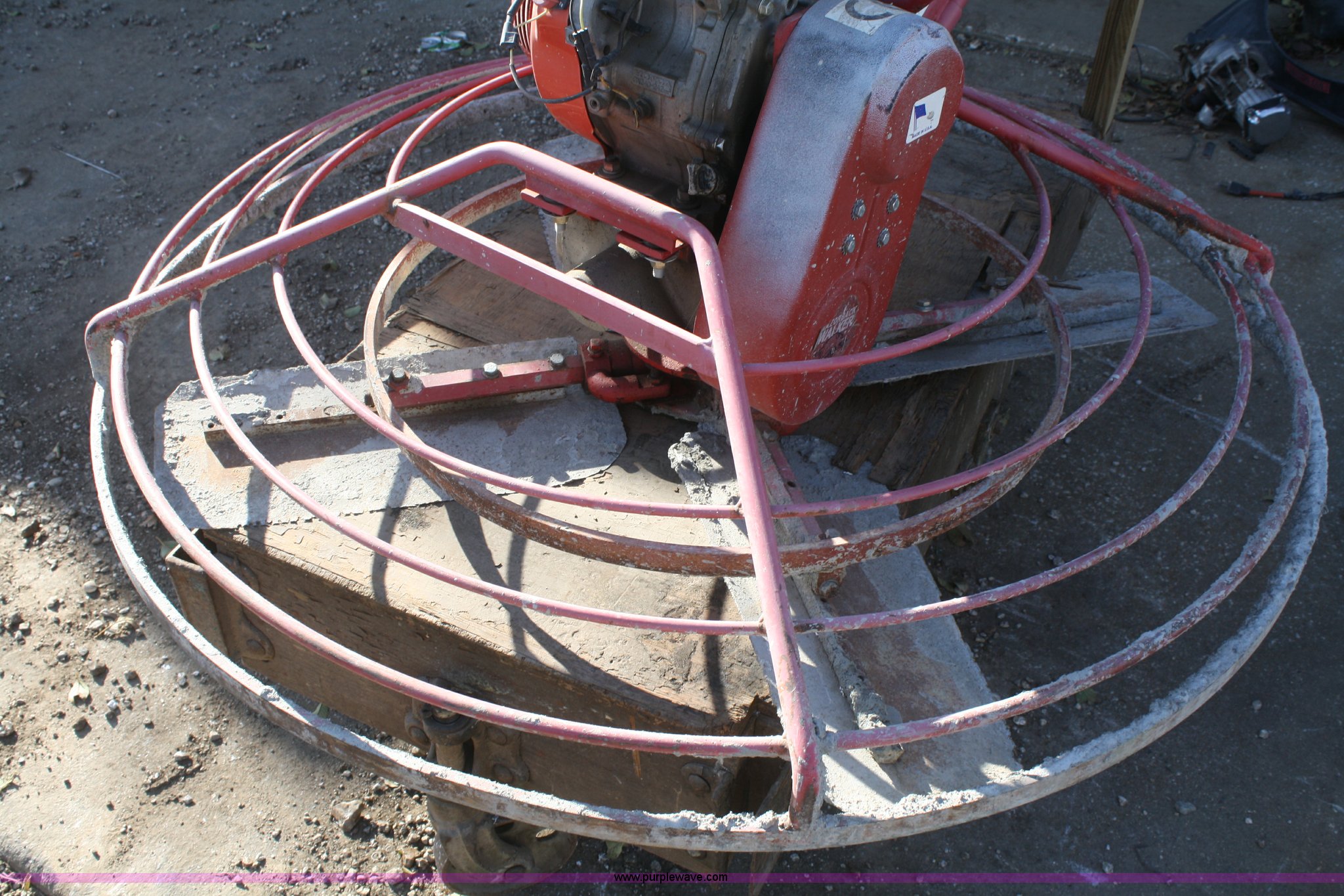 Razorback Walker 446 power trowel in Colony, KS | Item O9782 sold ...